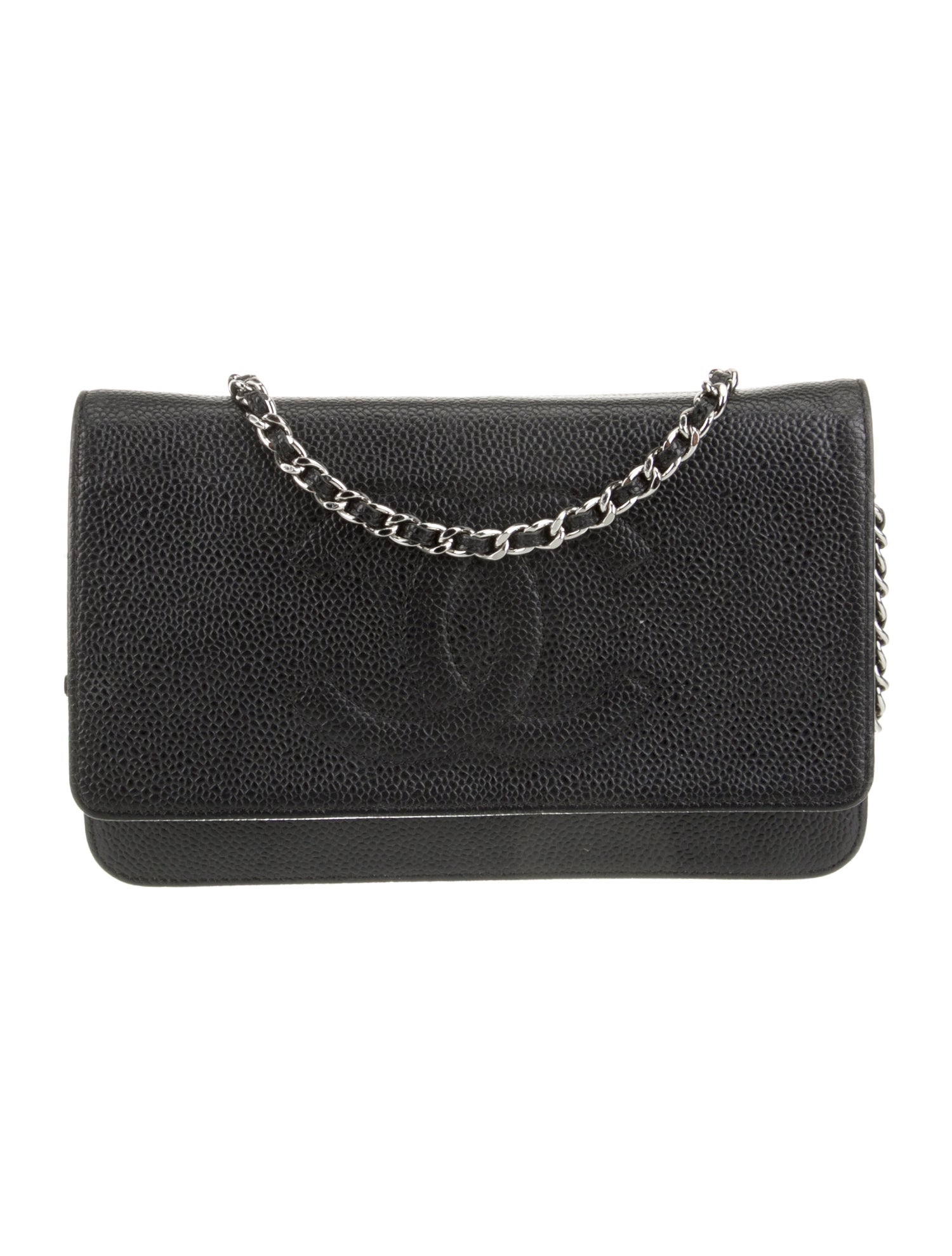 Chanel Timeless Wallet on Chain - Black Crossbody Bags, Handbags ...