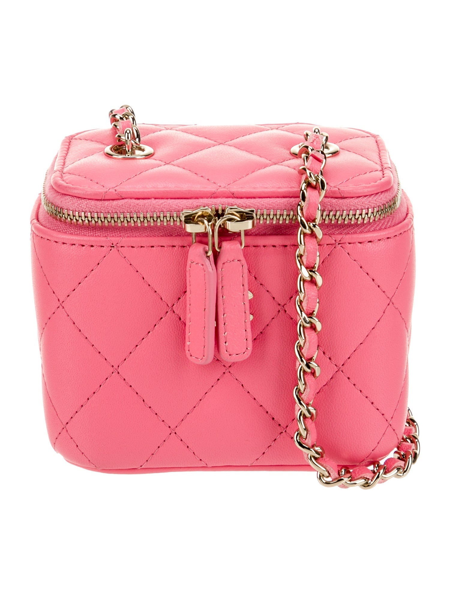 Chanel Small Resin Elegant Chain Vanity Case - Crossbody Bags, Handbags ...