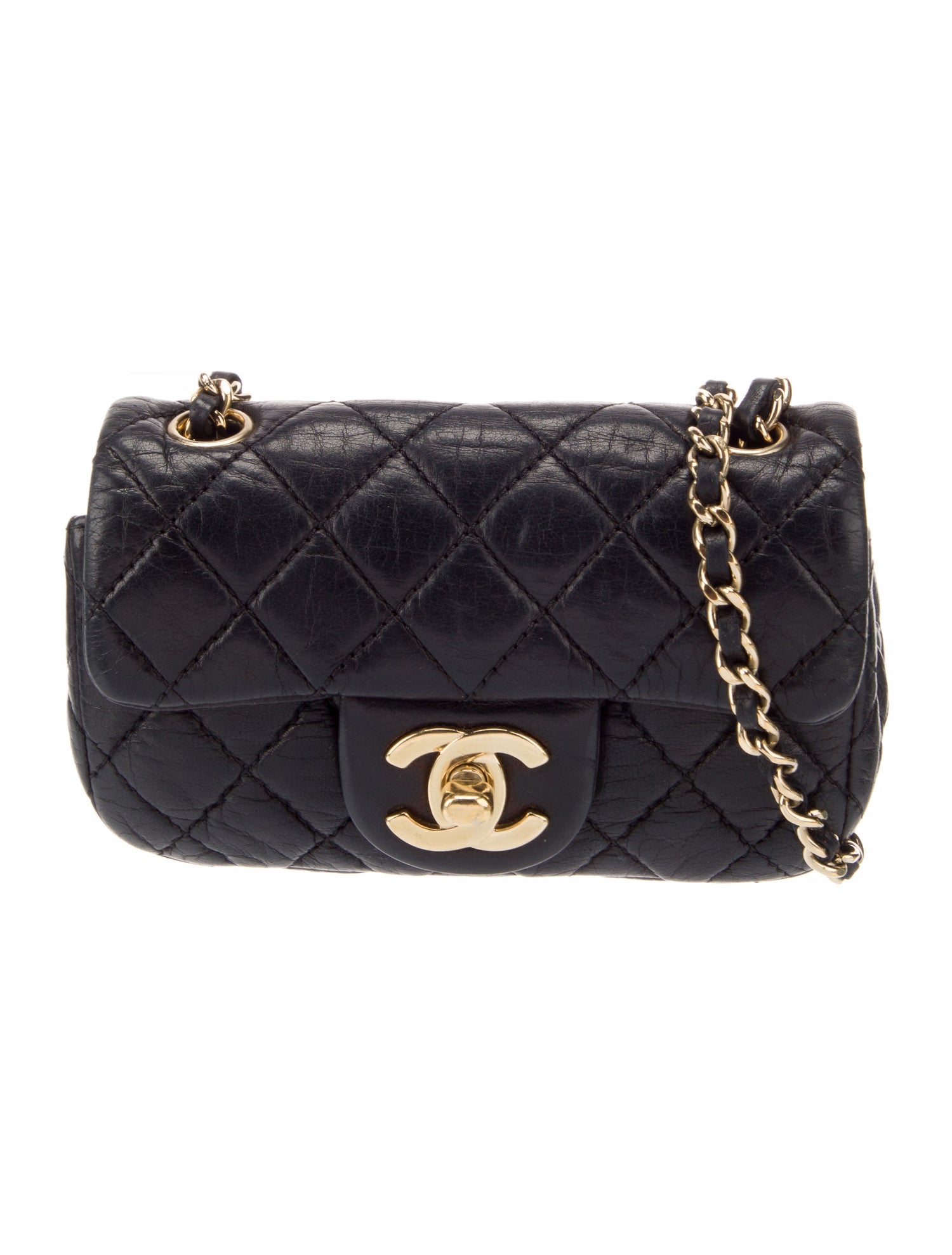 Chanel Extra Mini Valentine Flap Bag - Black Mini Bags, Handbags ...