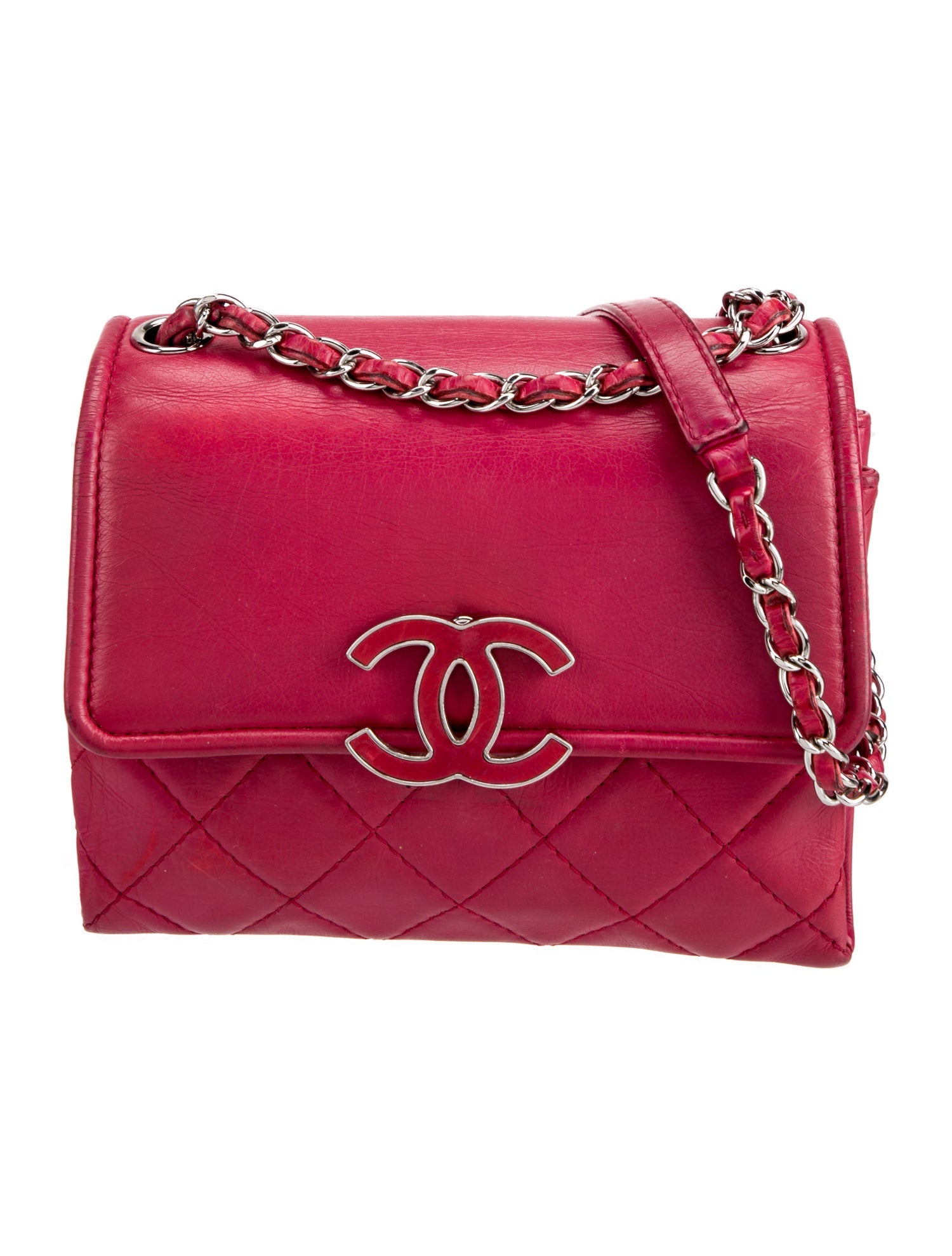 Chanel Hamptons CC Flap Bag - Pink Crossbody Bags, Handbags ...