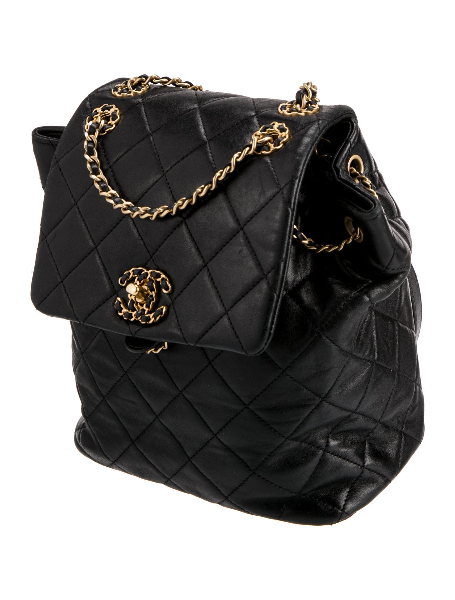 Chanel 2023 Small Quilted Duma Backpack - Black Backpacks, Handbags ...