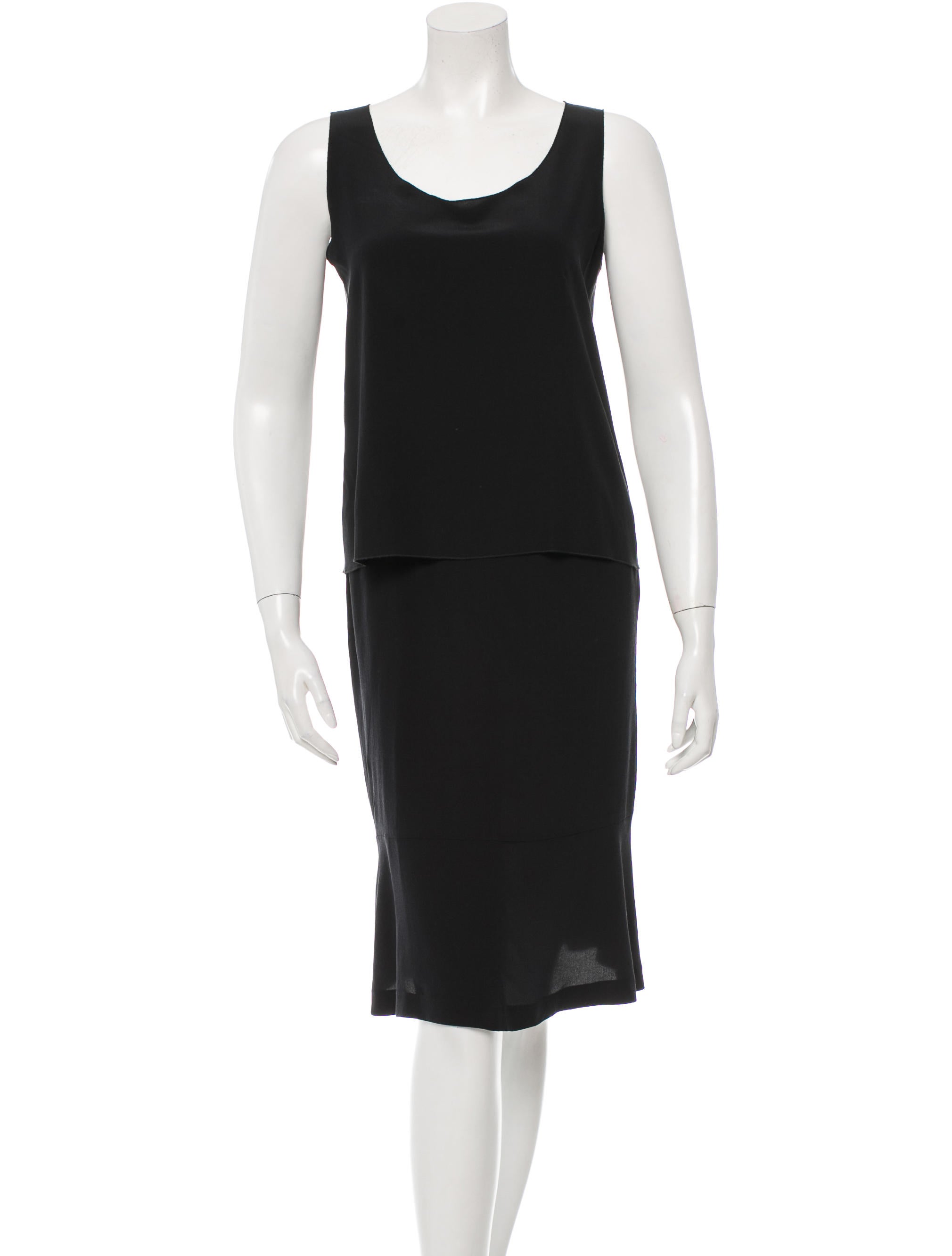 Chanel Silk Two-Piece Skirt Set - Clothing - CHA121100 | The RealReal