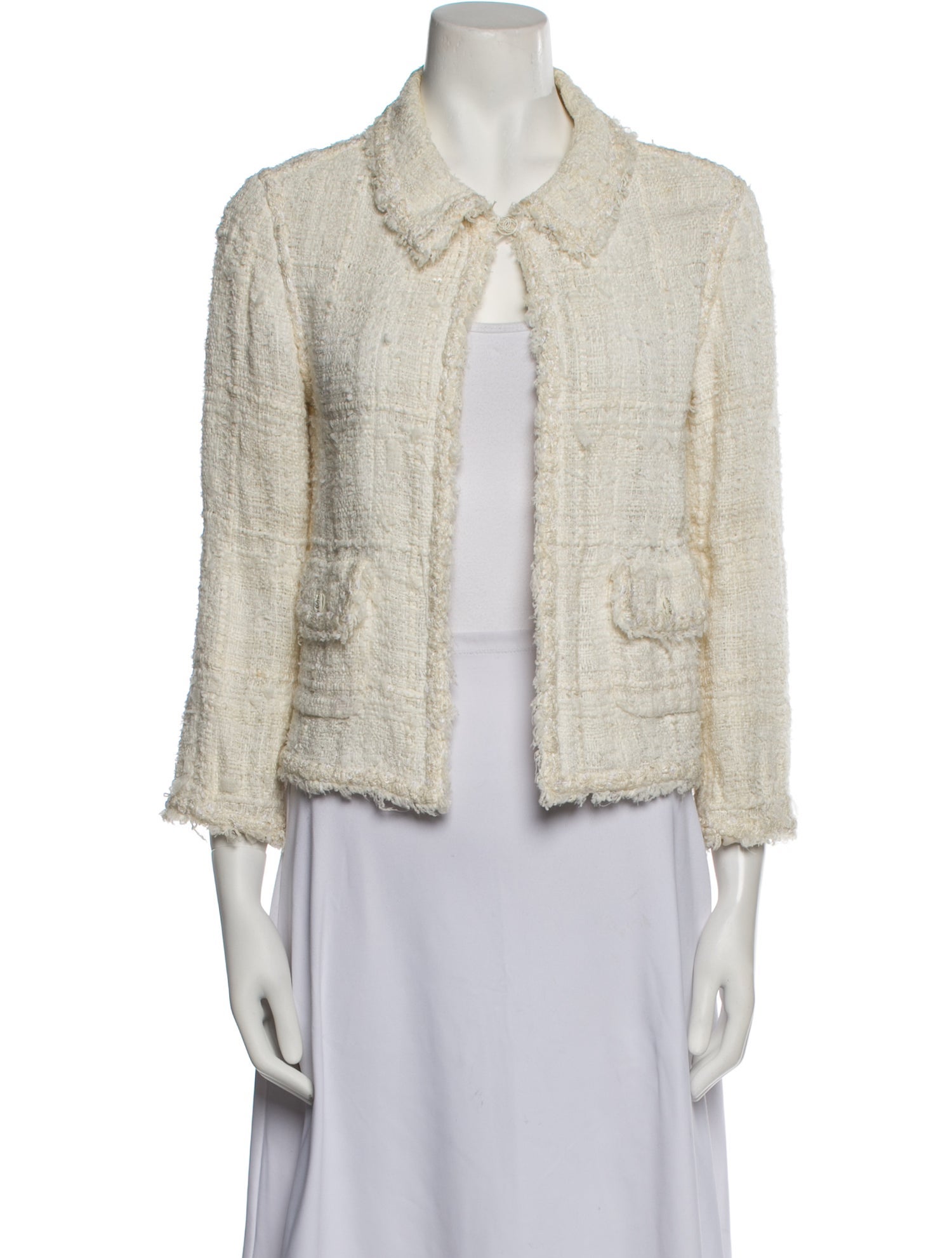 Chanel Vintage 2007 Evening Jacket - Metallic Jackets, Clothing ...