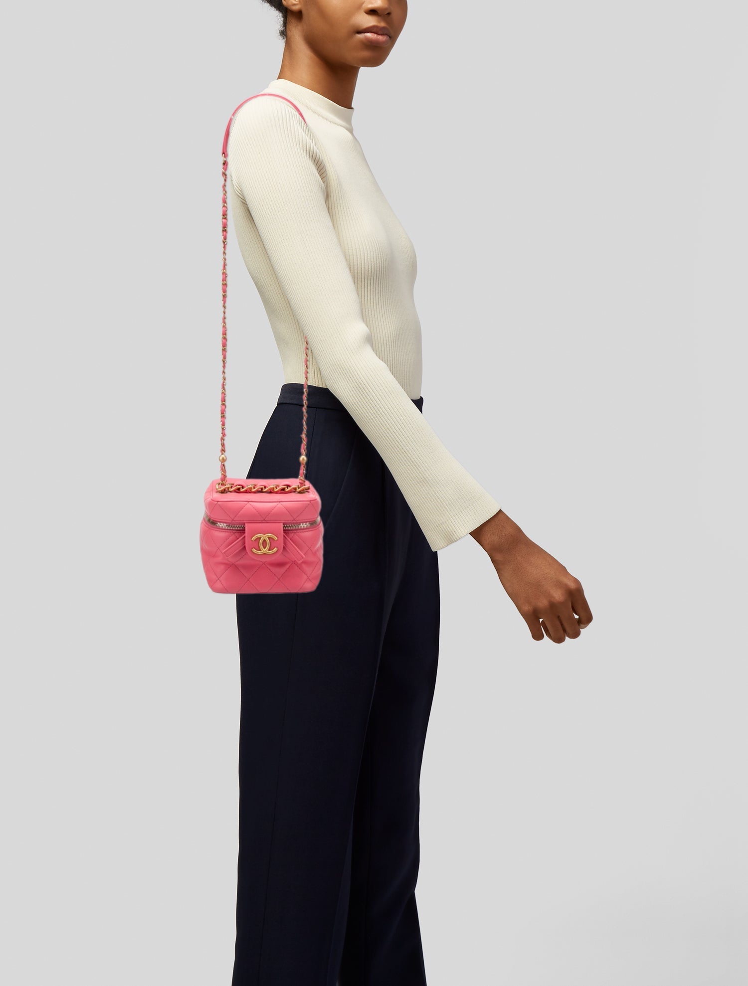 Chanel 2023 Quilted CC Vani-Tea Case - Crossbody Bags, Handbags | The ...