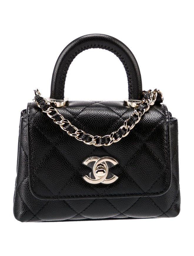 Chanel Nano Kelly Shopper - Black Mini Bags, Handbags - CHA1163662 ...