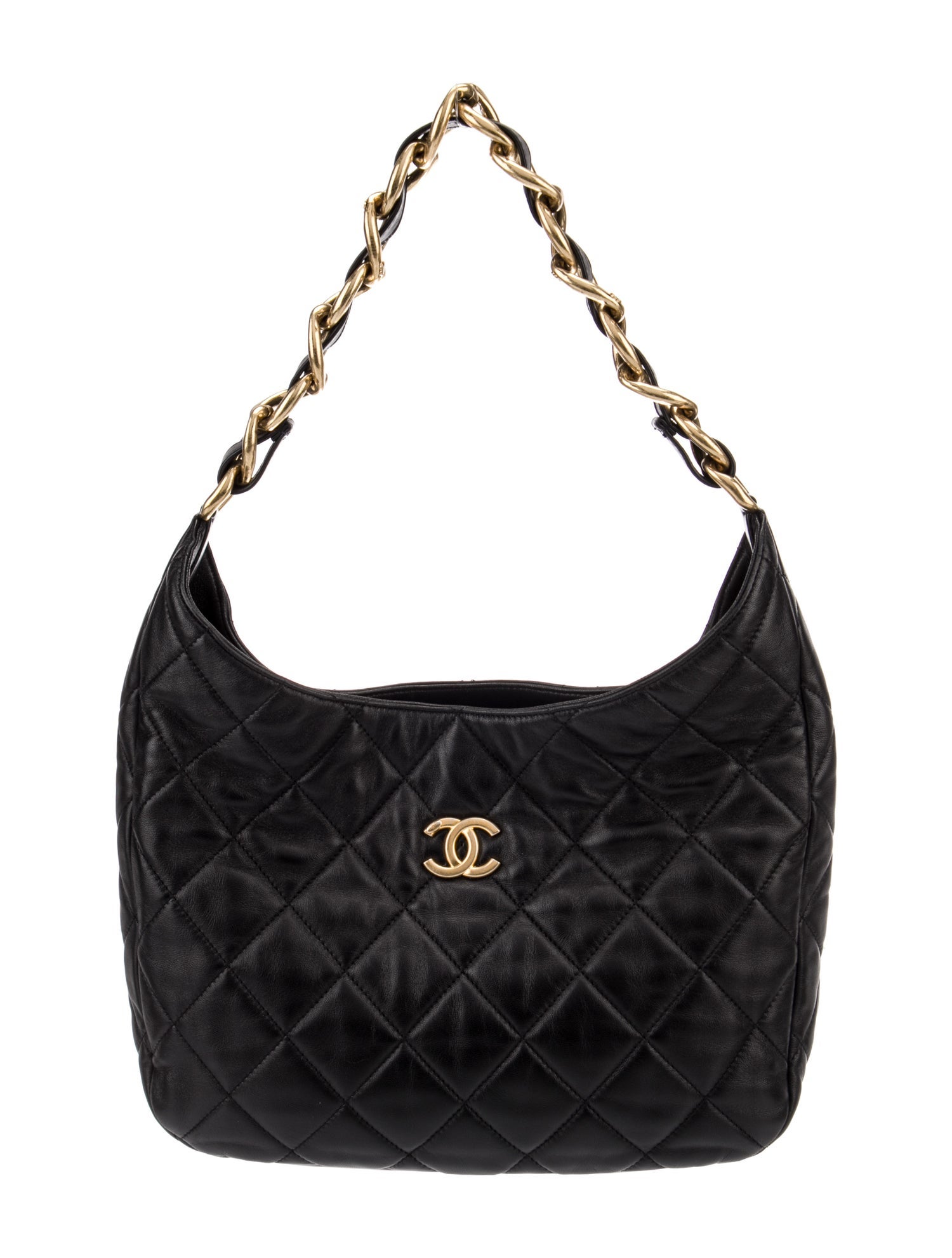 Chanel Funky Town Hobo - Black Hobos, Handbags - CHA1220484 | The RealReal