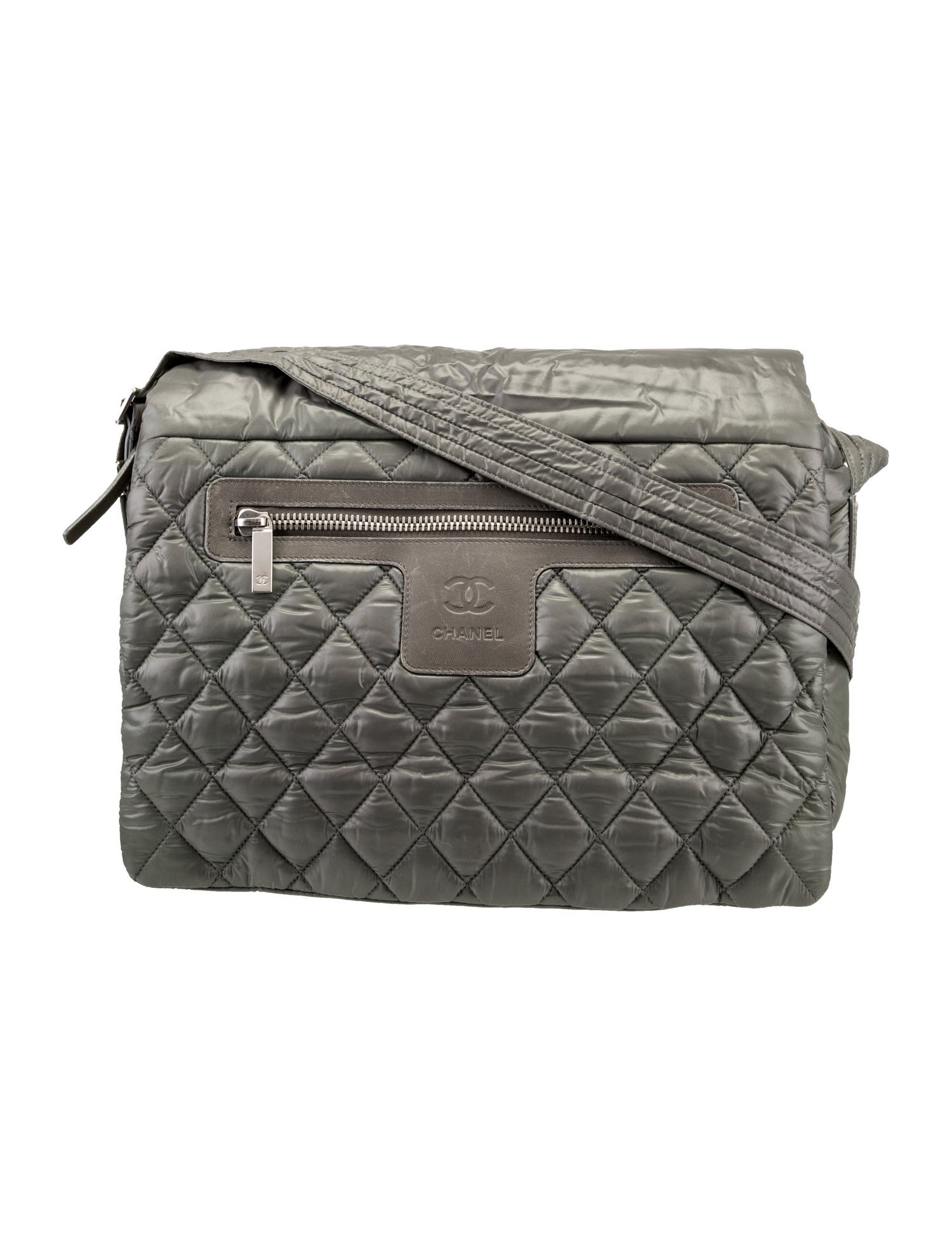Chanel Coco Cocoon Messenger Bag - Green Crossbody Bags, Handbags ...