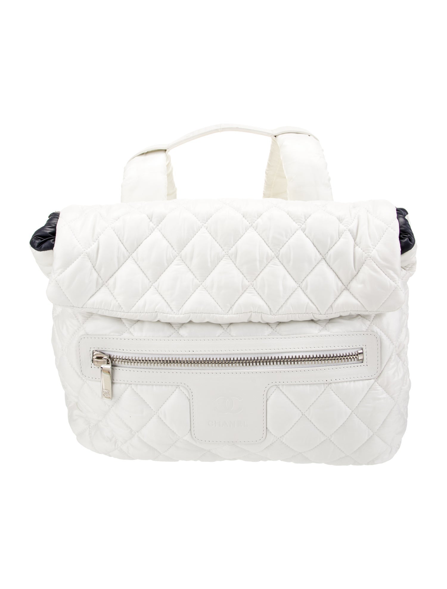 Chanel Coco Cocoon Backpack - White Backpacks, Handbags - CHA1221969 ...