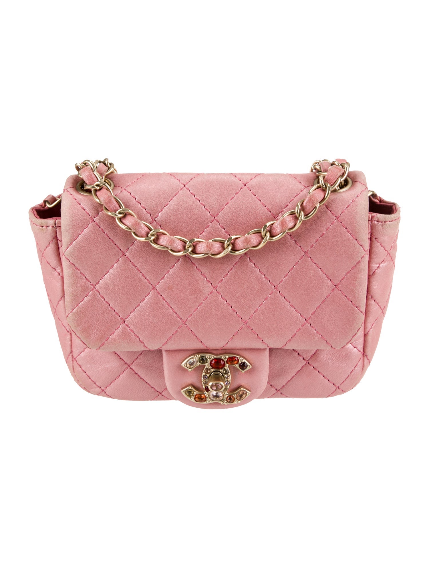 Chanel Classic Mini Square Flap Bag - Shoulder Bags, Handbags | The ...