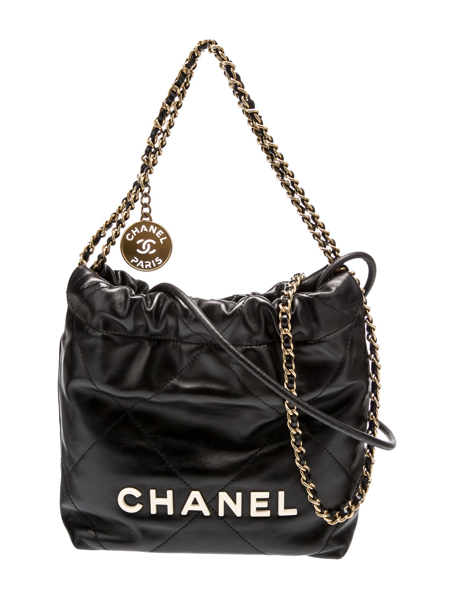 Chanel 2024 Small 22 Hobo - Black Shoulder Bags, Handbags - CHA1173362 ...