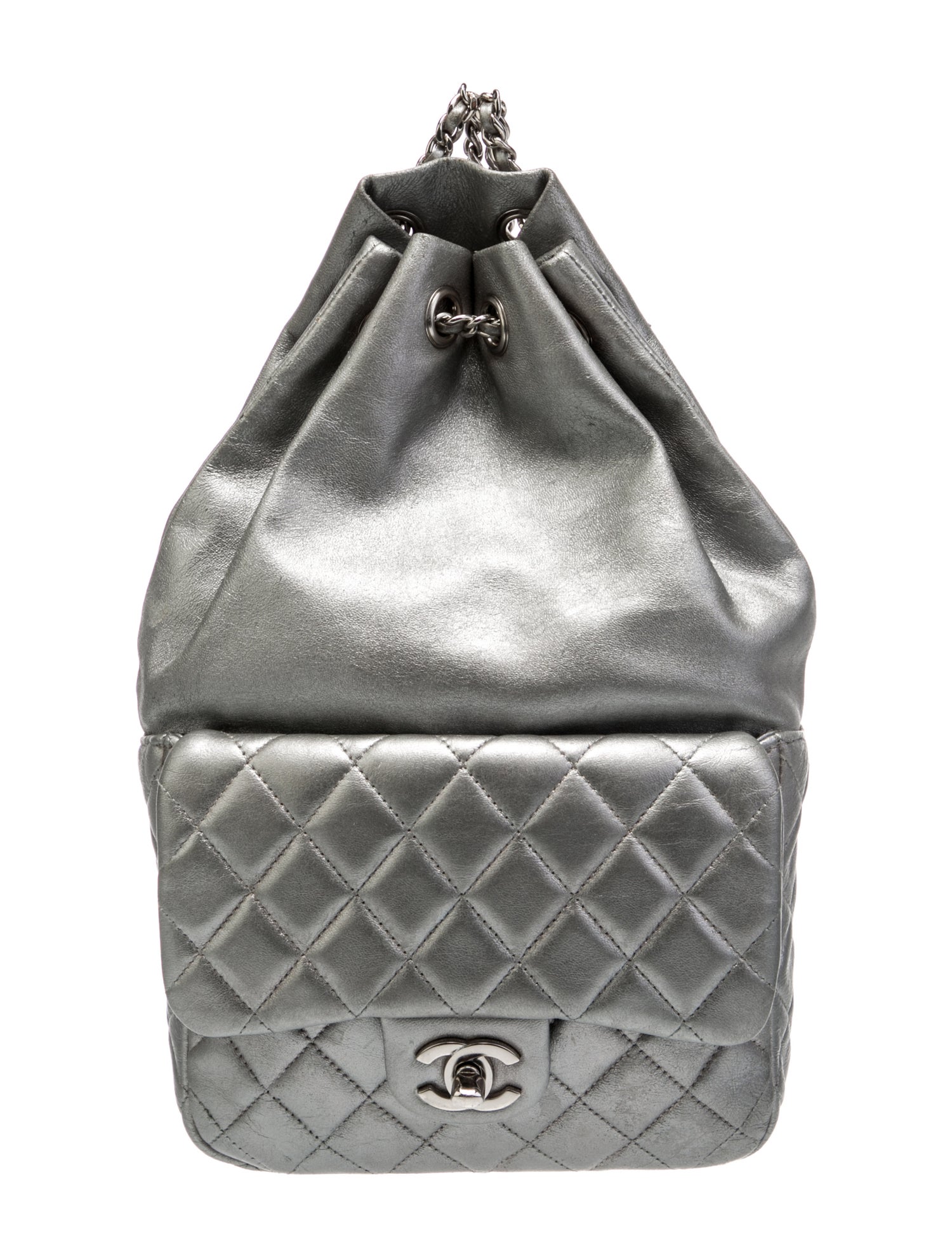 Chanel Backpack In Seoul - Silver Backpacks, Handbags - CHA1224975 ...
