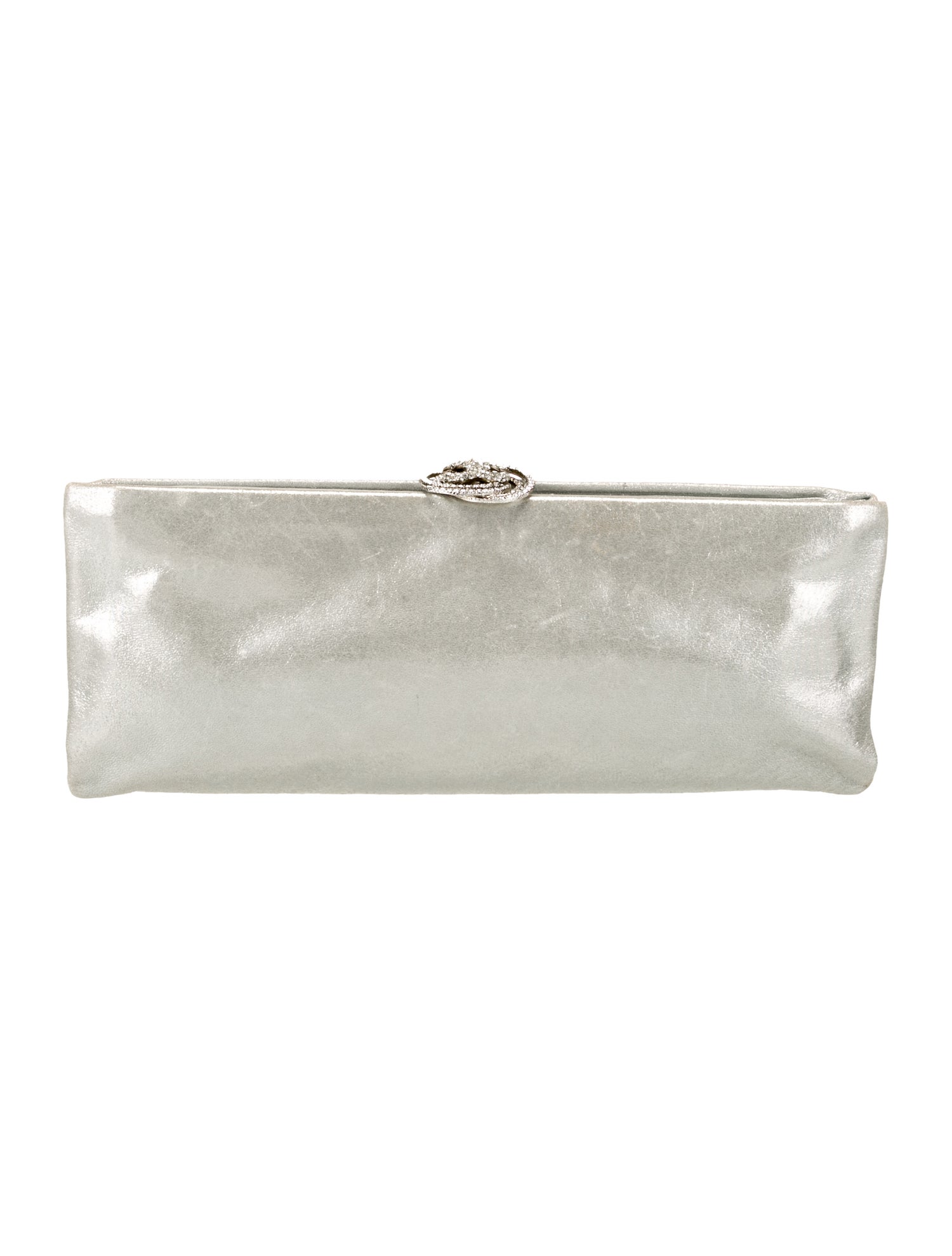 Chanel Crystal Camellia Clutch - Silver Clutches, Handbags - CHA1226029 ...