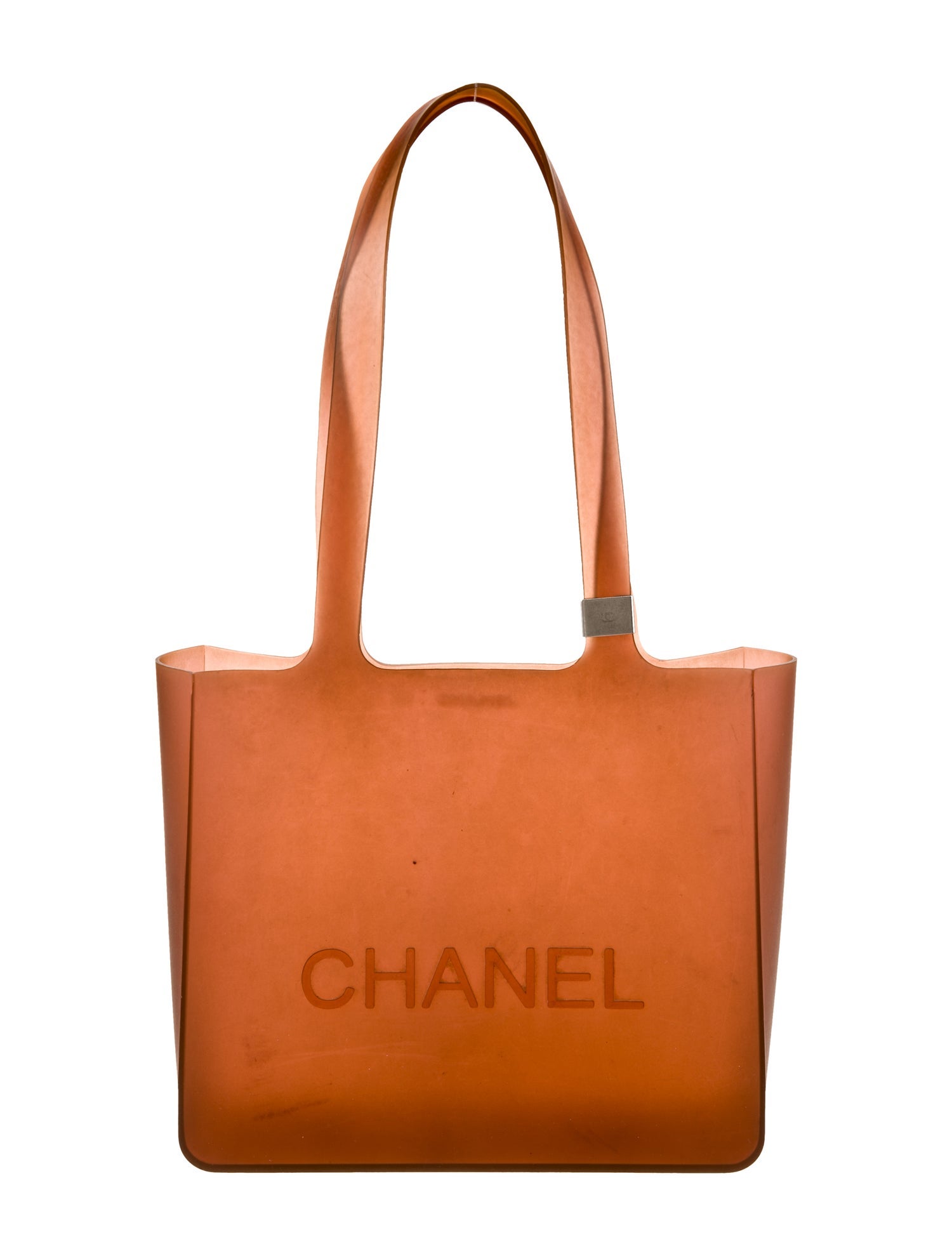 Chanel Jelly Logo Tote - Brown Totes, Handbags - CHA1226078 | The RealReal