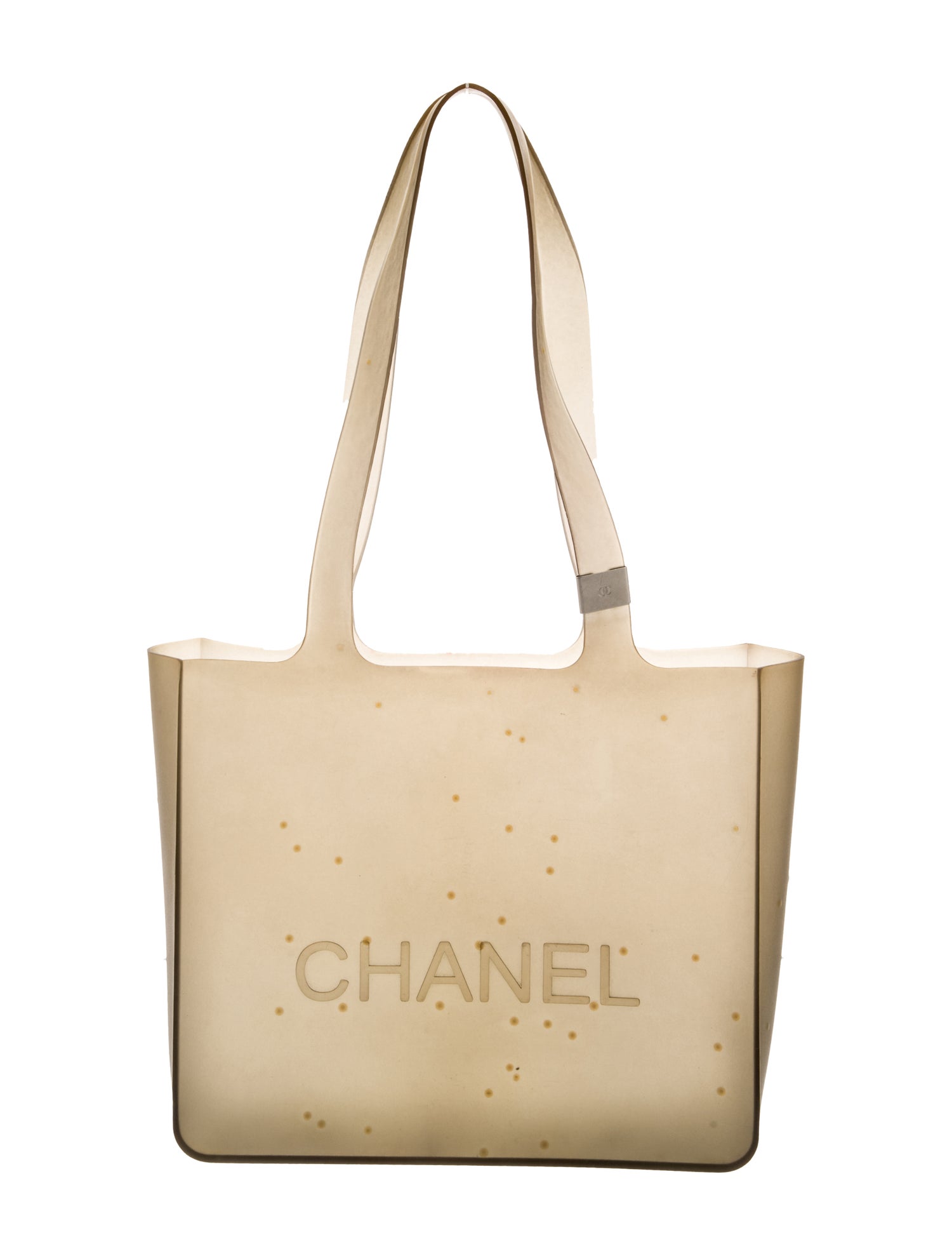 Chanel Jelly Logo Tote - Clear Totes, Handbags - CHA1230946 | The RealReal
