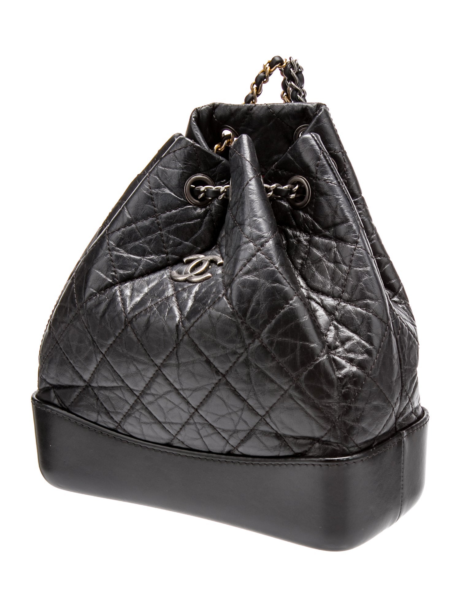 Chanel Small Tweed Gabrielle Backpack - Black Backpacks, Handbags ...