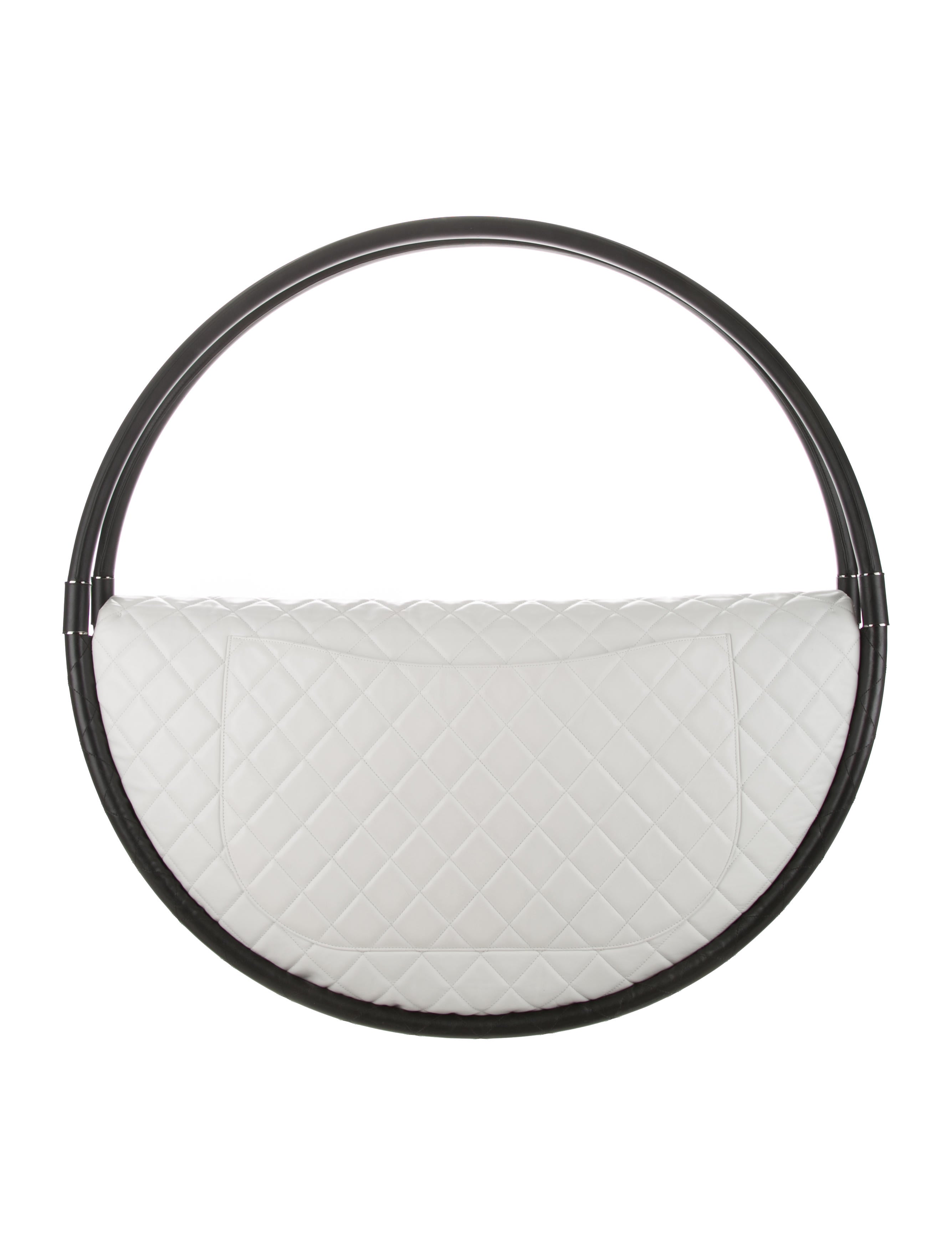 Chanel Limited Edition Large Hula Hoop Bag - Handbags - CHA123631 | The ...