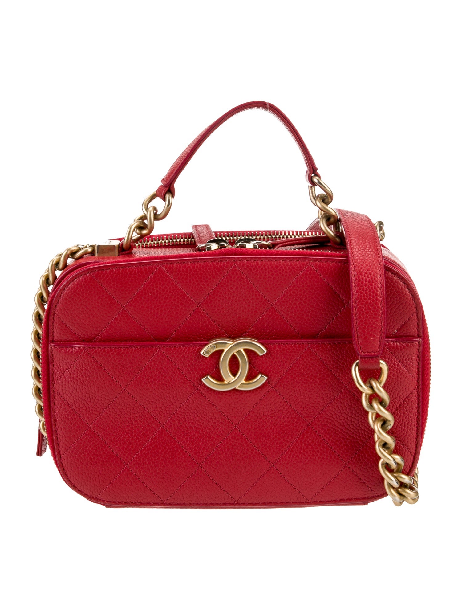 Chanel Chic Affinity Camera Bag - Red Crossbody Bags, Handbags - CHA1239200 | The RealReal
