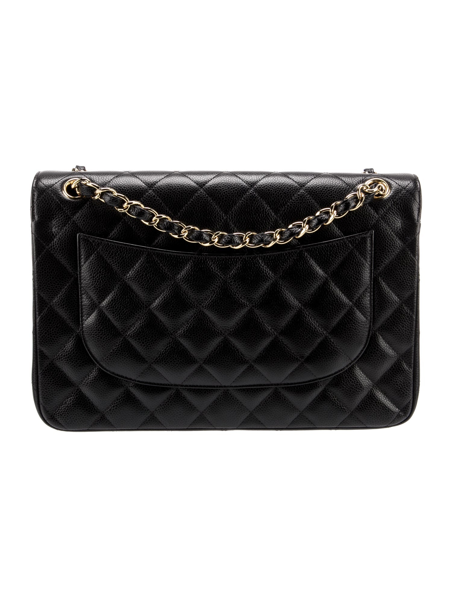 Chanel Classic Jumbo Double Flap Bag - Black Shoulder Bags, Handbags ...