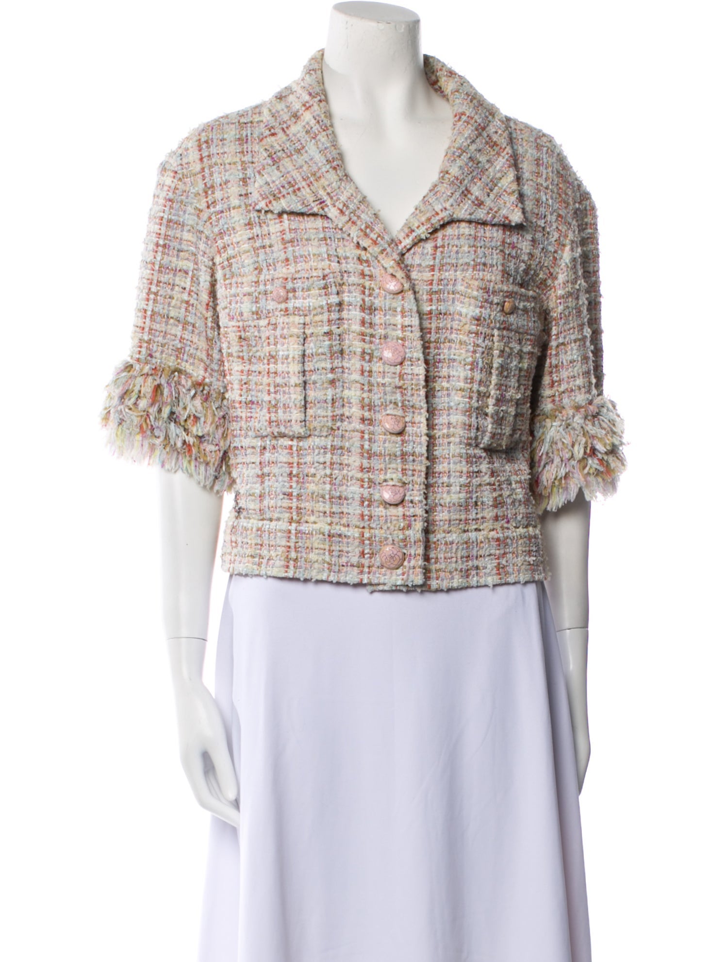 Chanel 2015 Striped Sweater - Neutrals Knitwear, Clothing - CHA1080055 ...