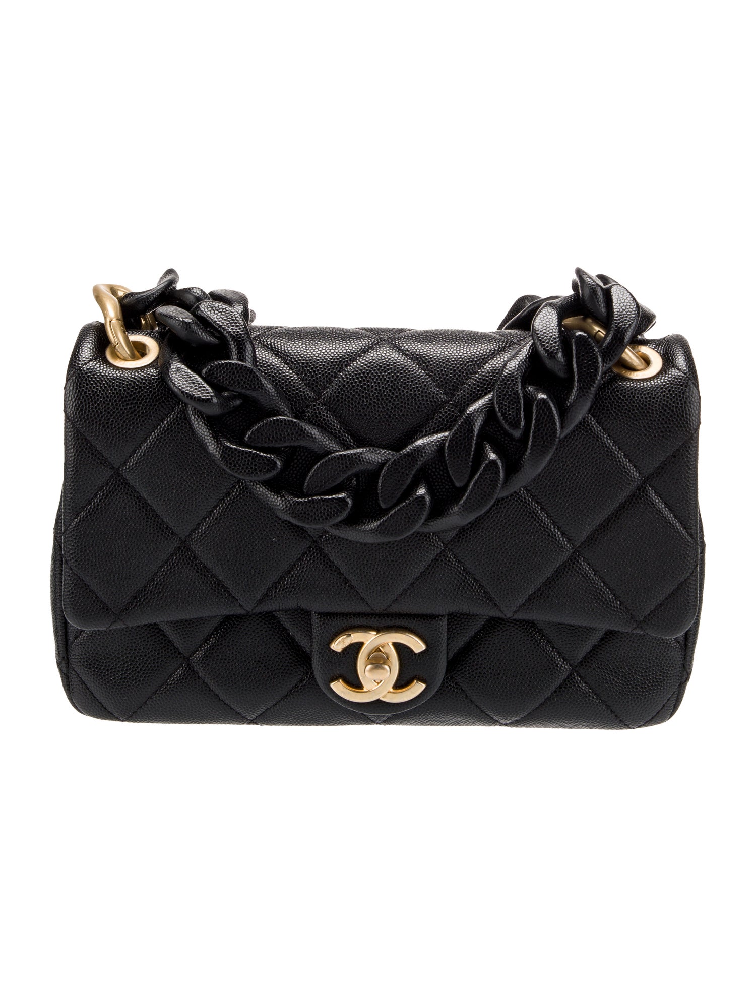 Chanel 2024 Small Funky Match Flap Bag - Black Shoulder Bags, Handbags ...