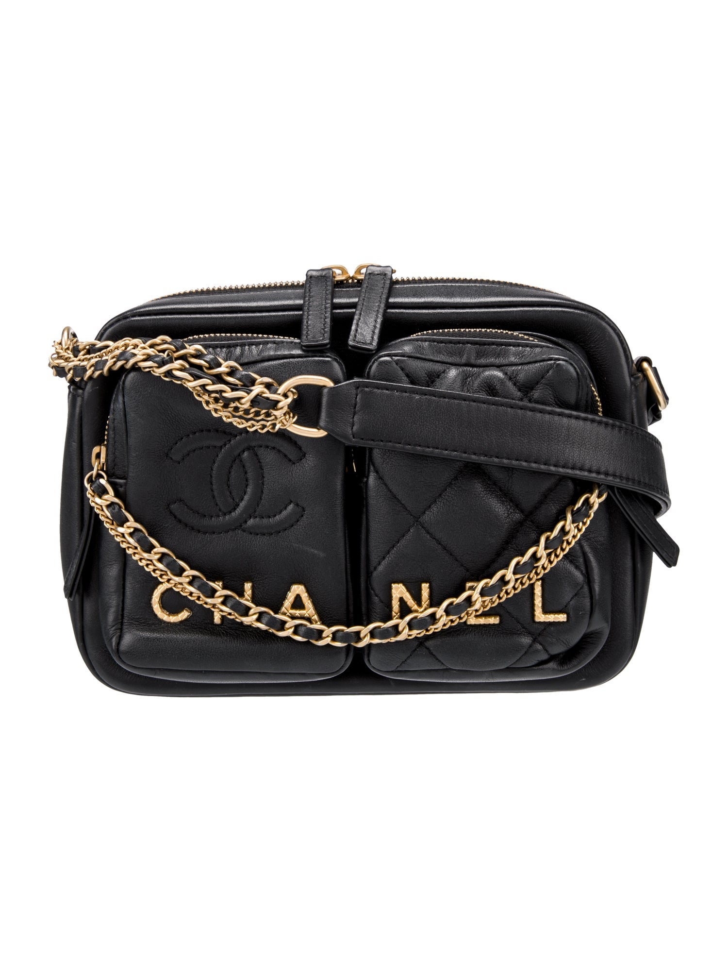 Chanel Small Camera Bag - Black Crossbody Bags, Handbags - CHA1241913 ...