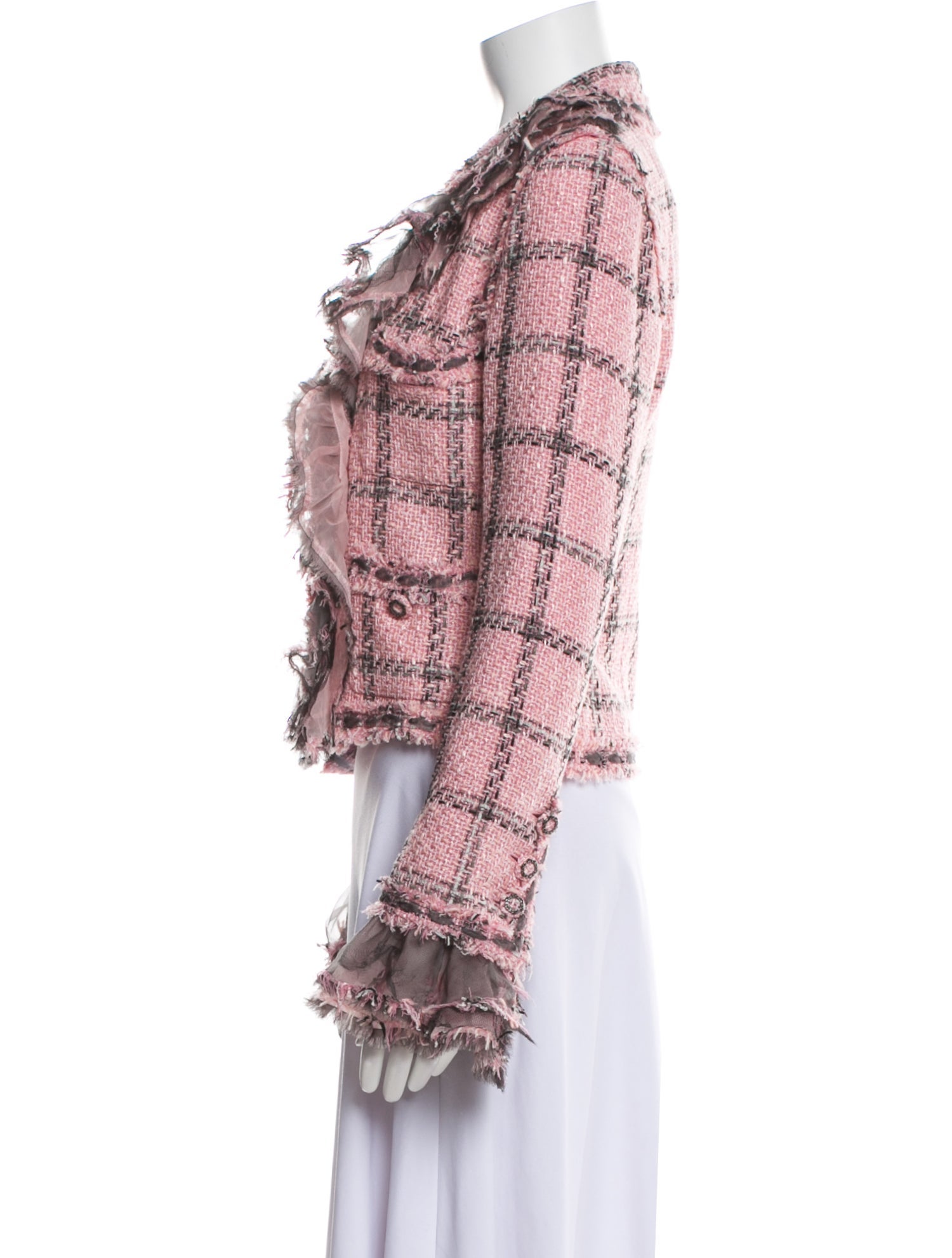 Chanel Vintage 2008 Jacket w/ Tags - Pink Jackets, Clothing ...