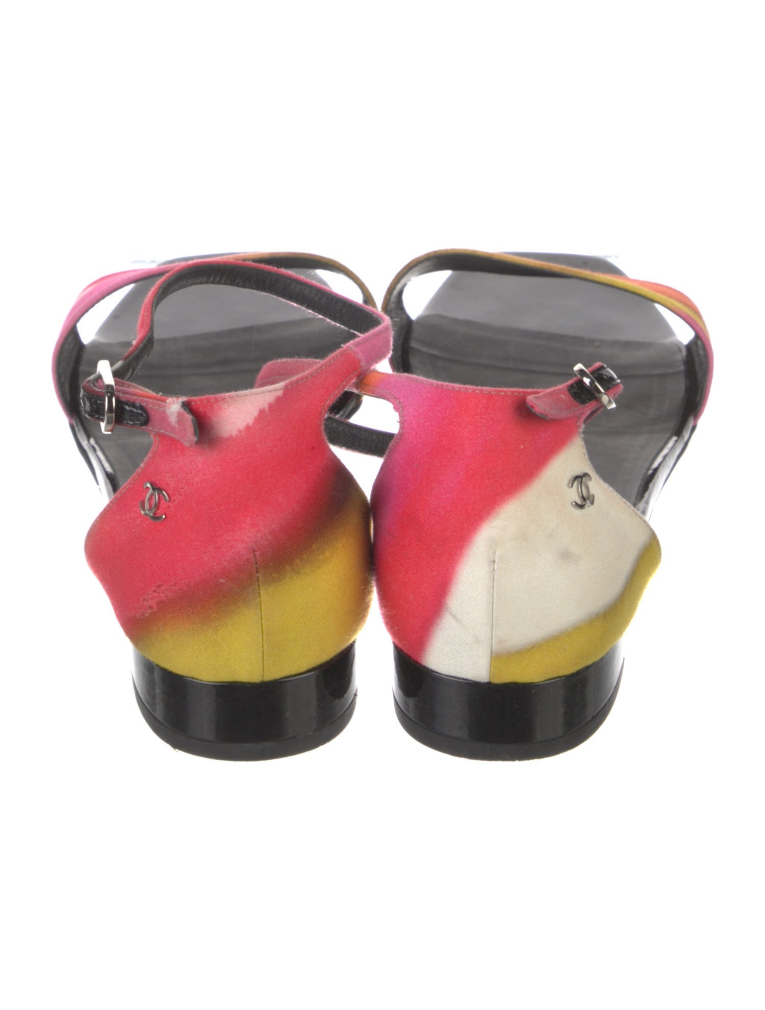 Chanel 2015 Interlocking CC Logo Sandals - Pink Sandals, Shoes ...