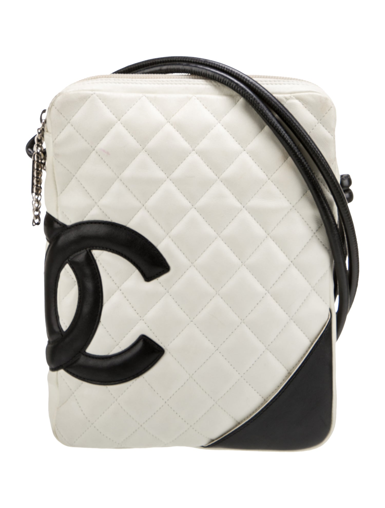 Chanel Medium Ligne Cambon Messenger Bag - White Crossbody Bags ...