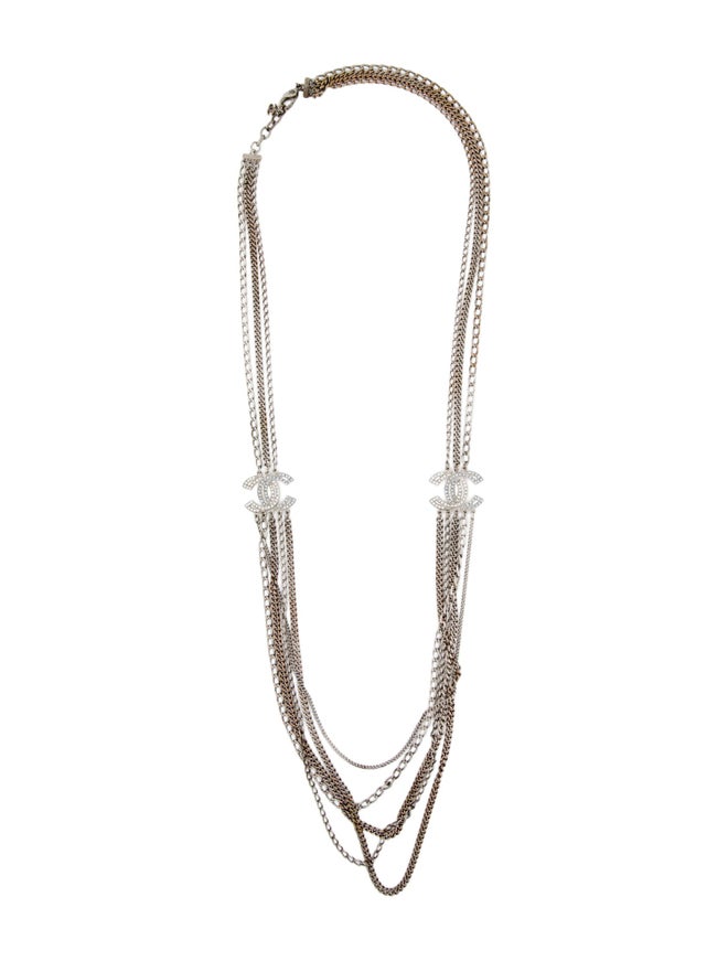Scott Kay Multi Strand Chain Necklace - 18K Yellow Gold Multistrand ...