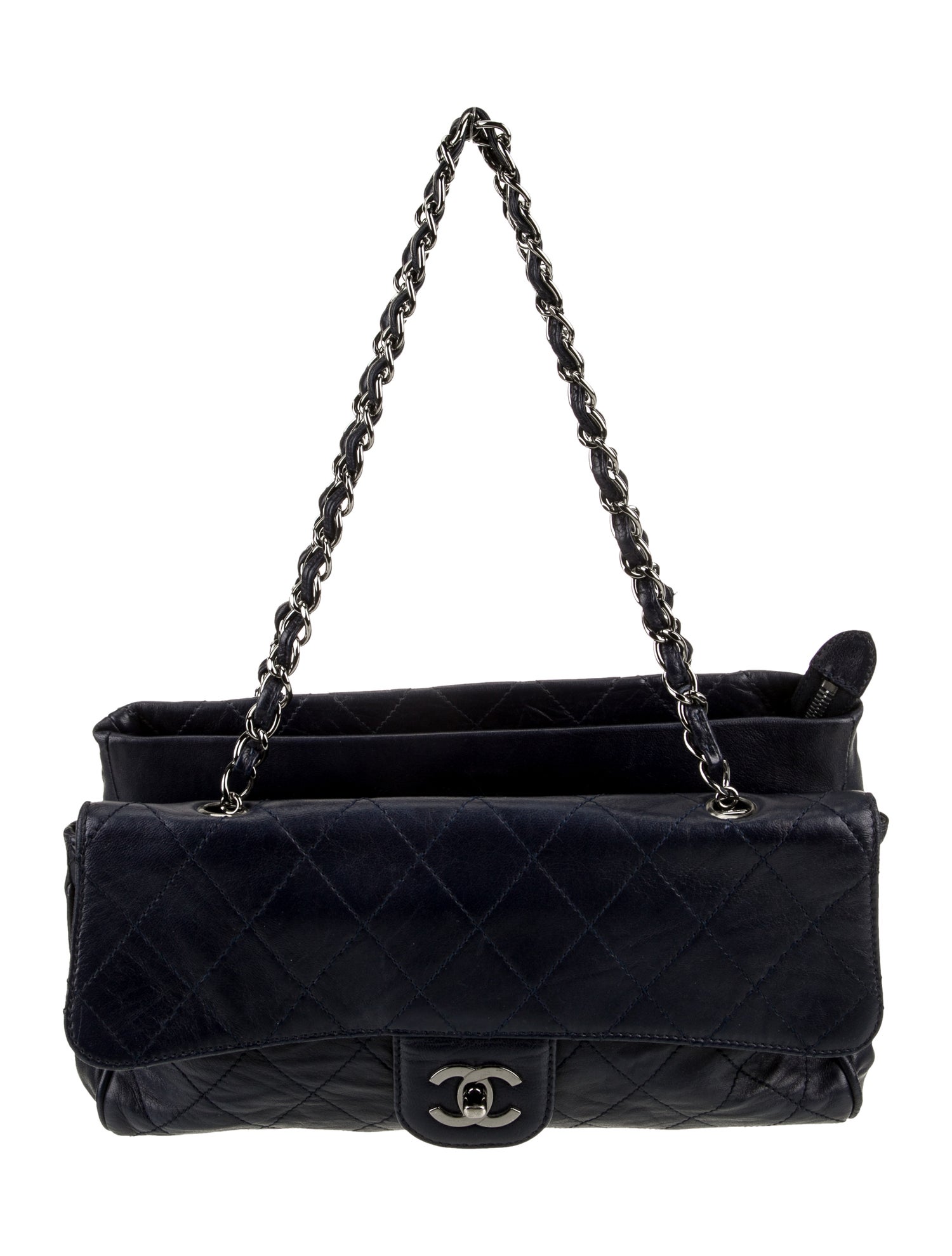 Chanel Ritz Flap Bag - Blue Shoulder Bags, Handbags - CHA1260479 | The ...