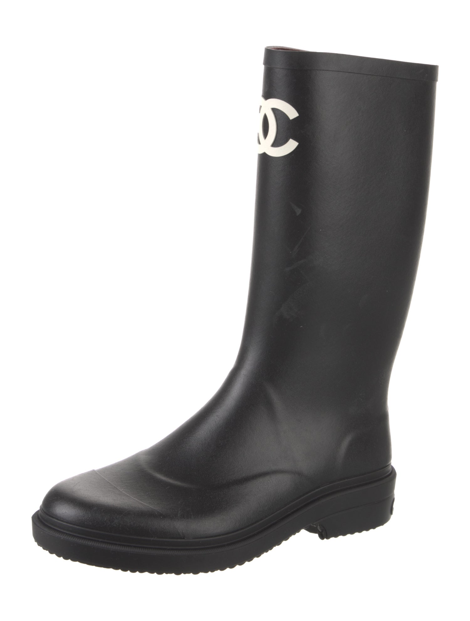 Chanel Rain Boot On Sale - Up To 90% Off | The RealReal