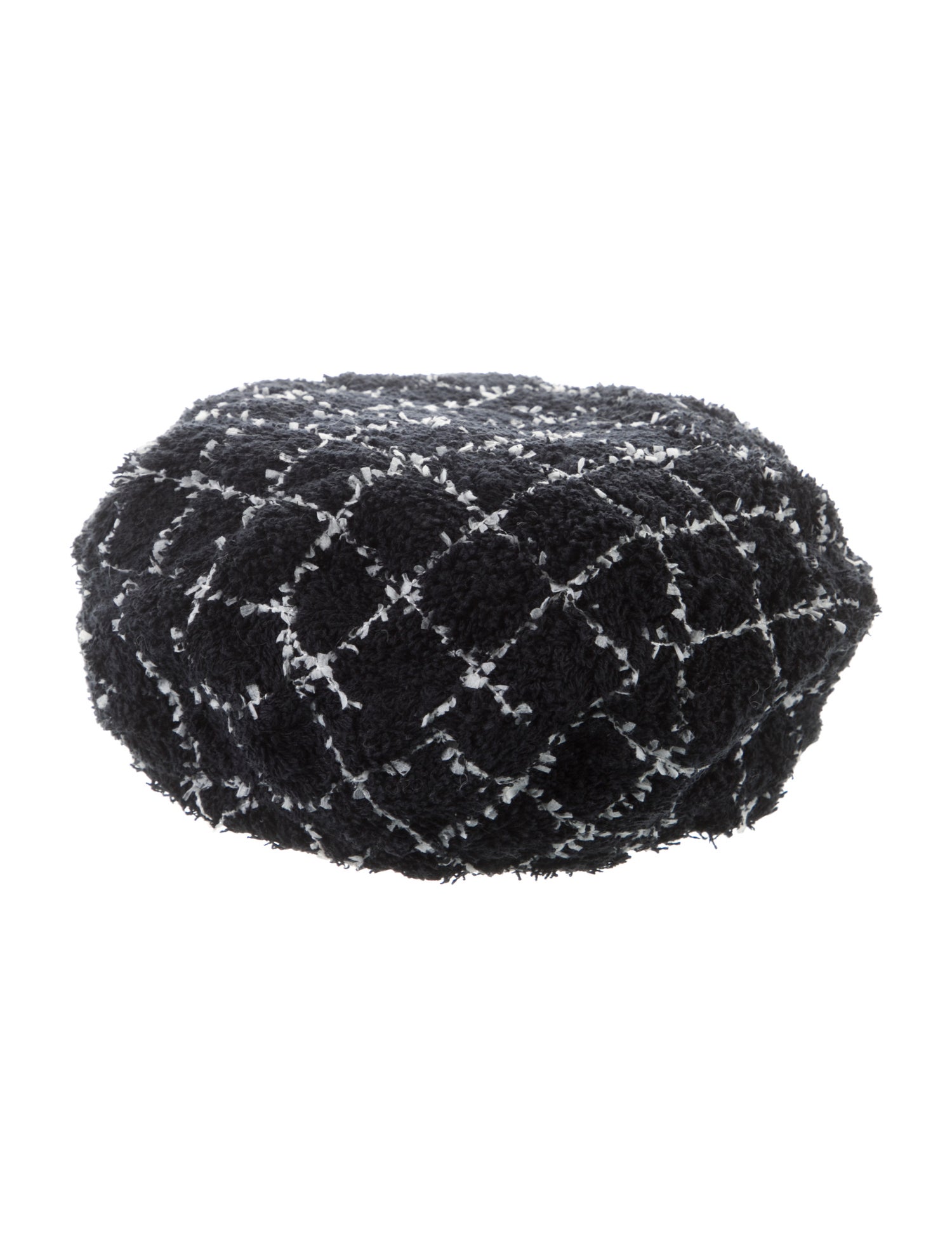 Chanel Tweed Beret - Blue Hats, Accessories - CHA1267003 | The RealReal