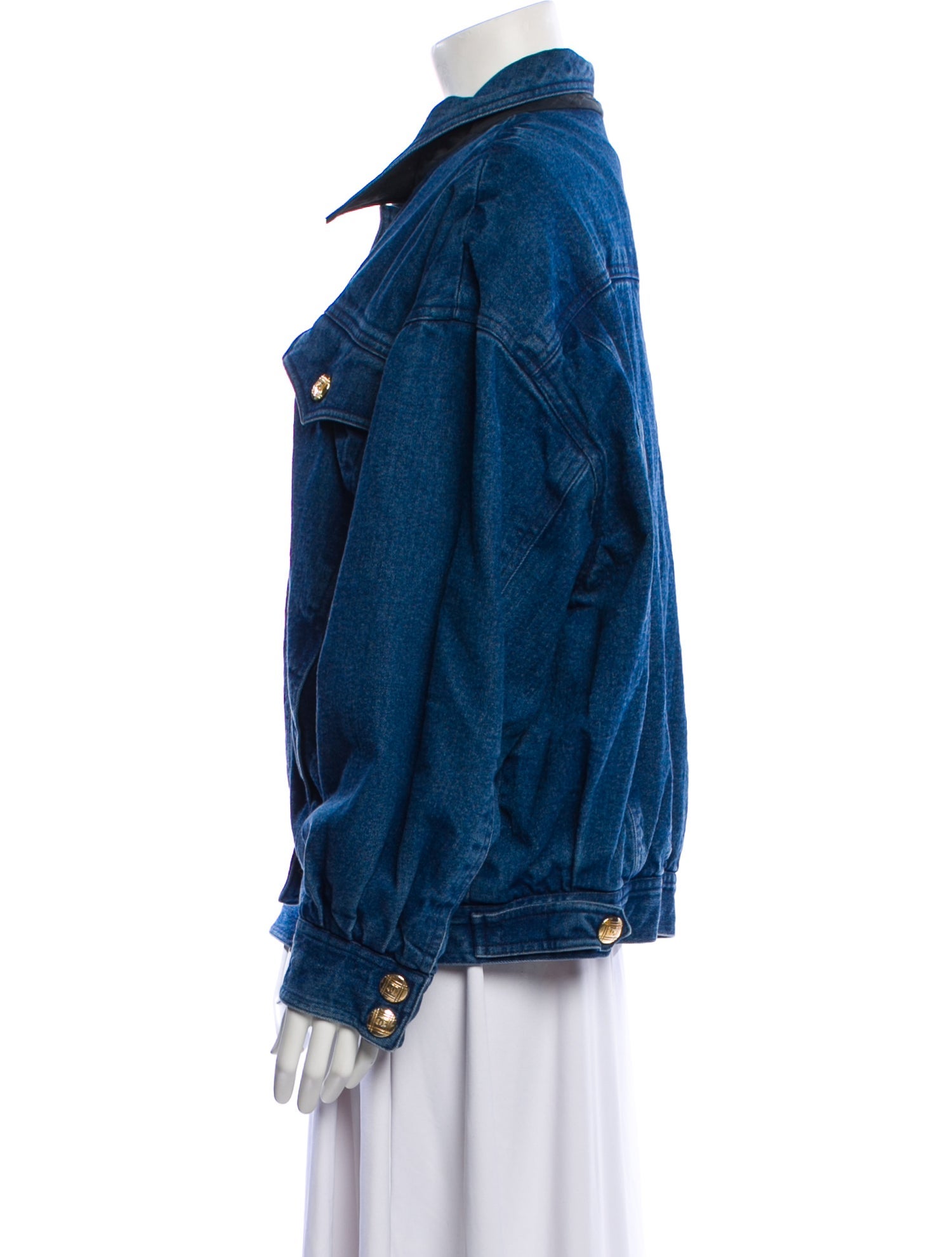 Chanel Vintage 1991 Denim Jacket - Blue Jackets, Clothing - CHA1270814 ...