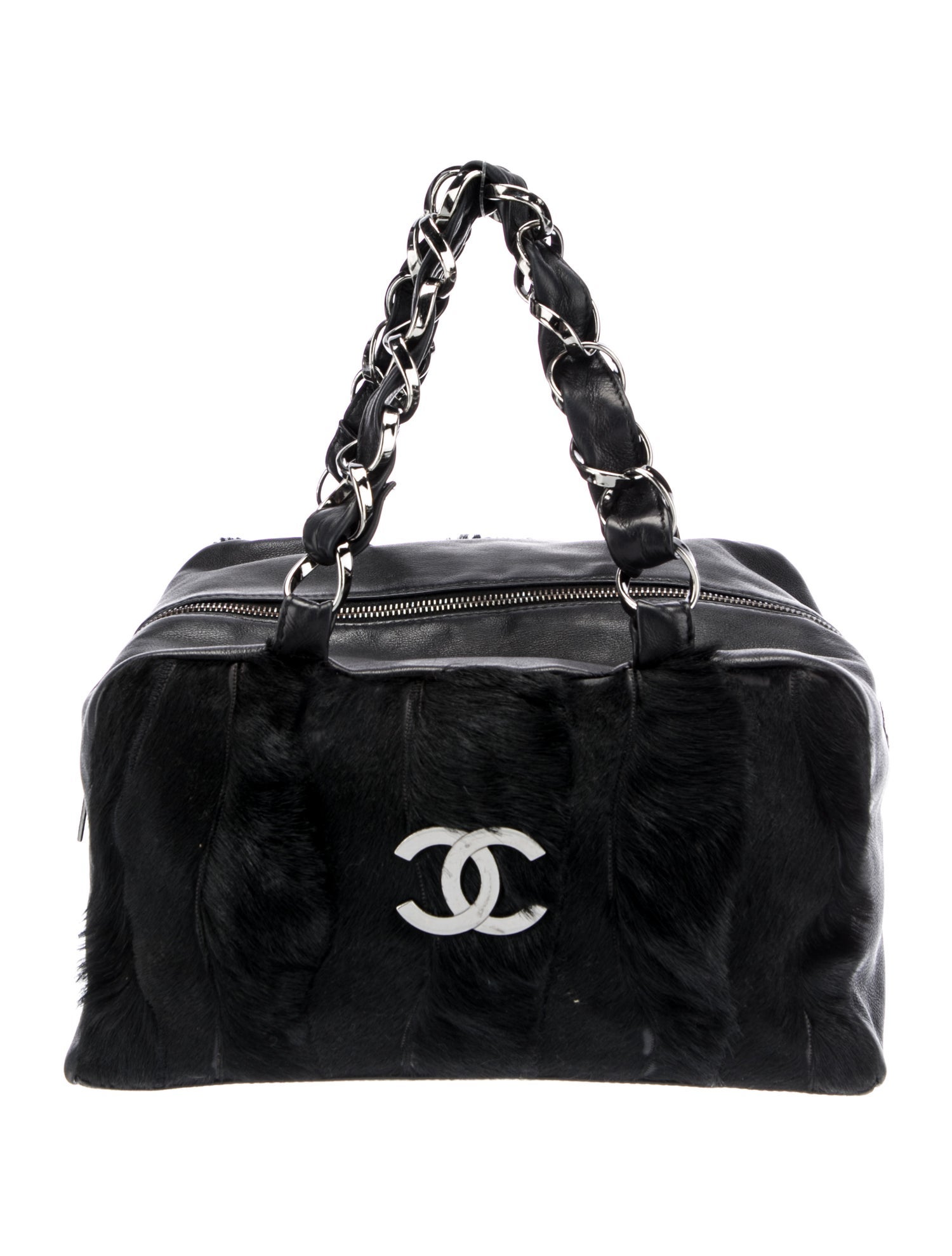 Chanel Ponyhair Olsen Bag - Black Handle Bags, Handbags - CHA1281782 | The RealReal