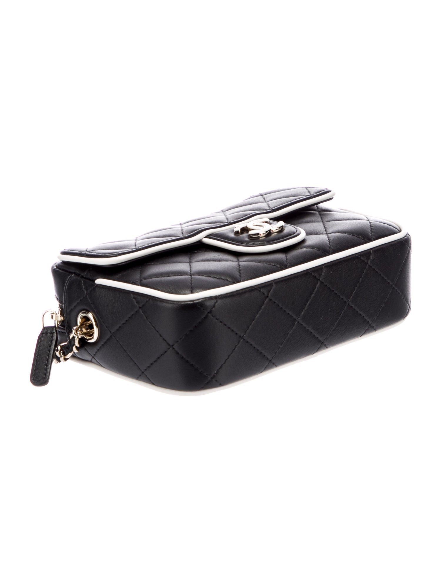 Chanel Enamel CC Camera Bag - Black Crossbody Bags, Handbags ...