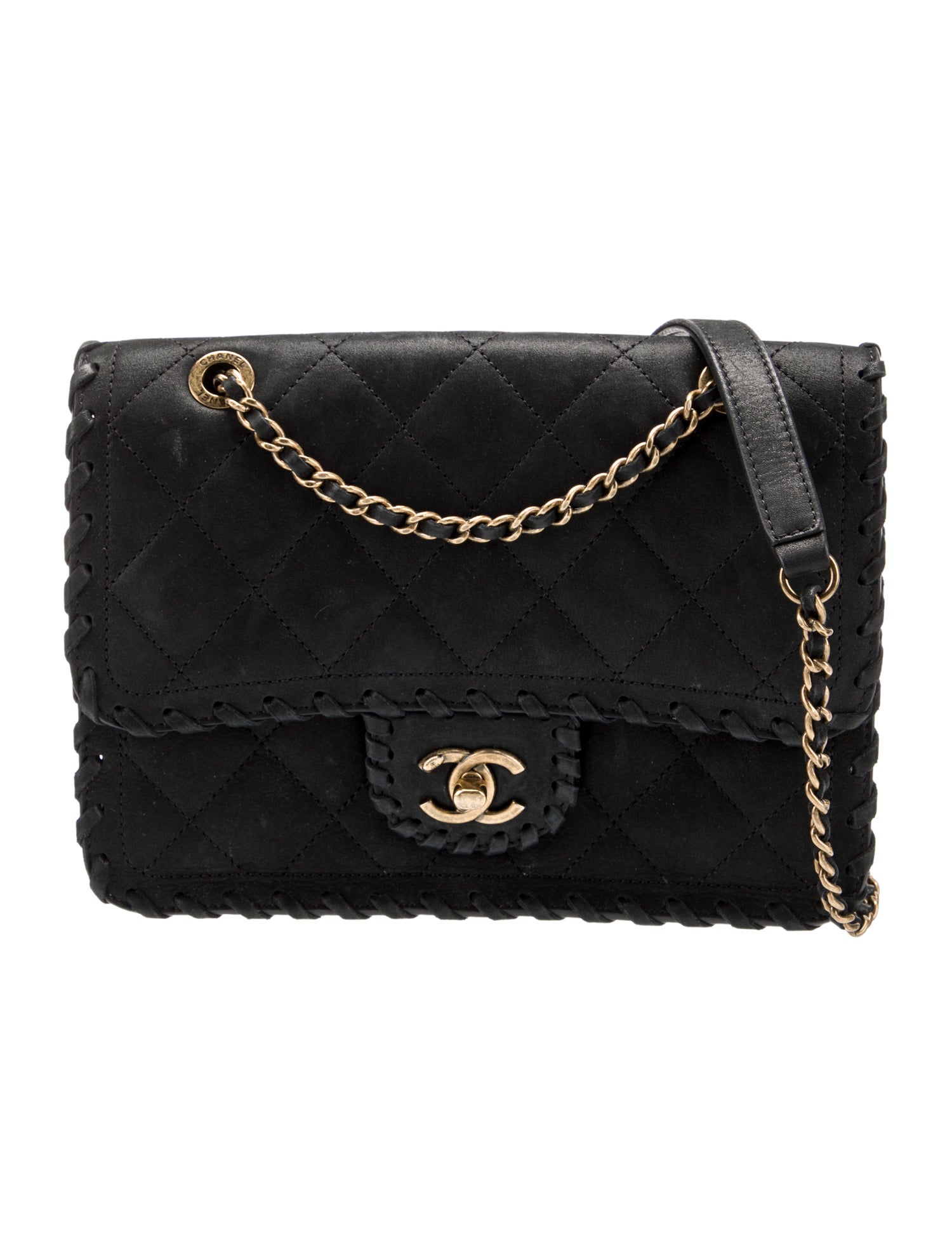 Chanel Happy Stitch Flap Bag - Blue Shoulder Bags, Handbags ...