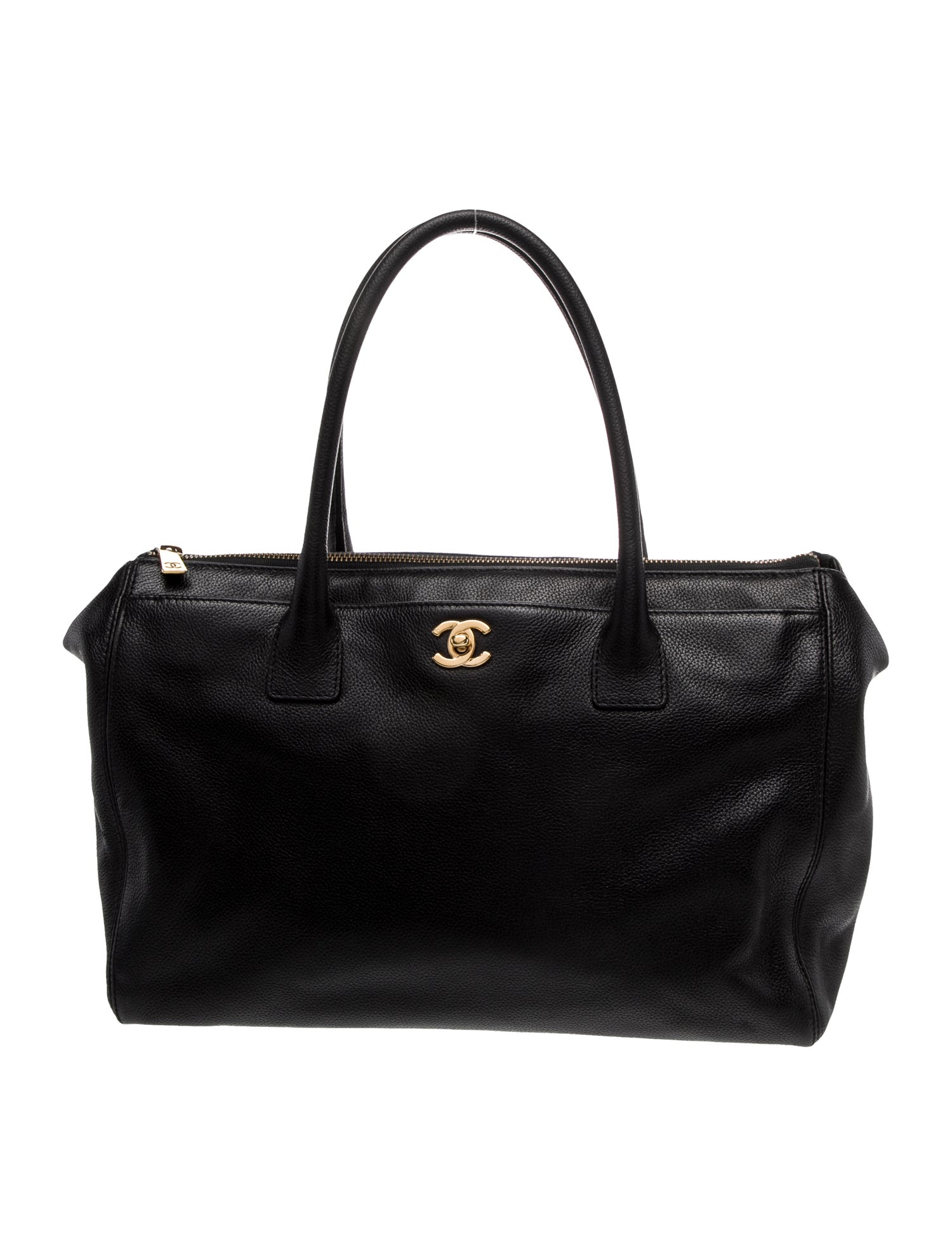 Chanel Medium Cerf Tote - Black Totes, Handbags - CHA1295381 | The RealReal