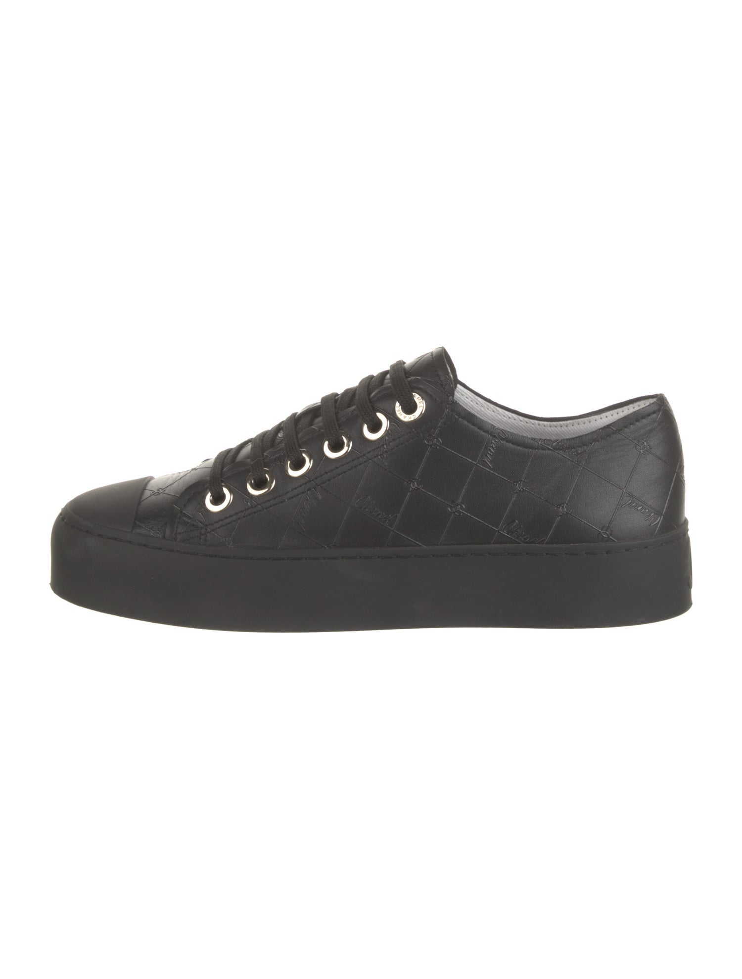 Chanel 2025 Interlocking CC Logo Sneakers - Black Sneakers, Shoes ...