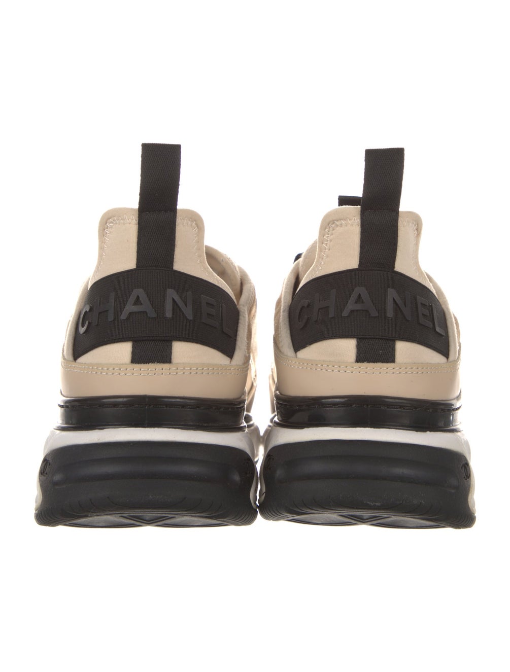 Chanel Interlocking CC Logo Sneakers - Neutrals Sneakers, Shoes ...