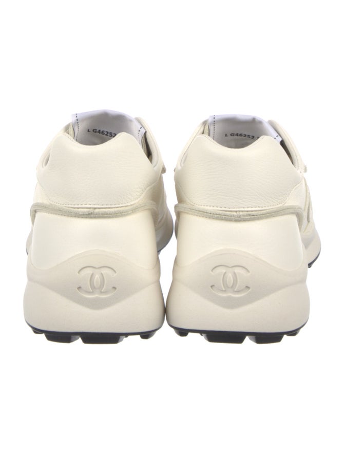 Chanel 2025 Interlocking CC Logo Sneakers - Neutrals Sneakers, Shoes ...