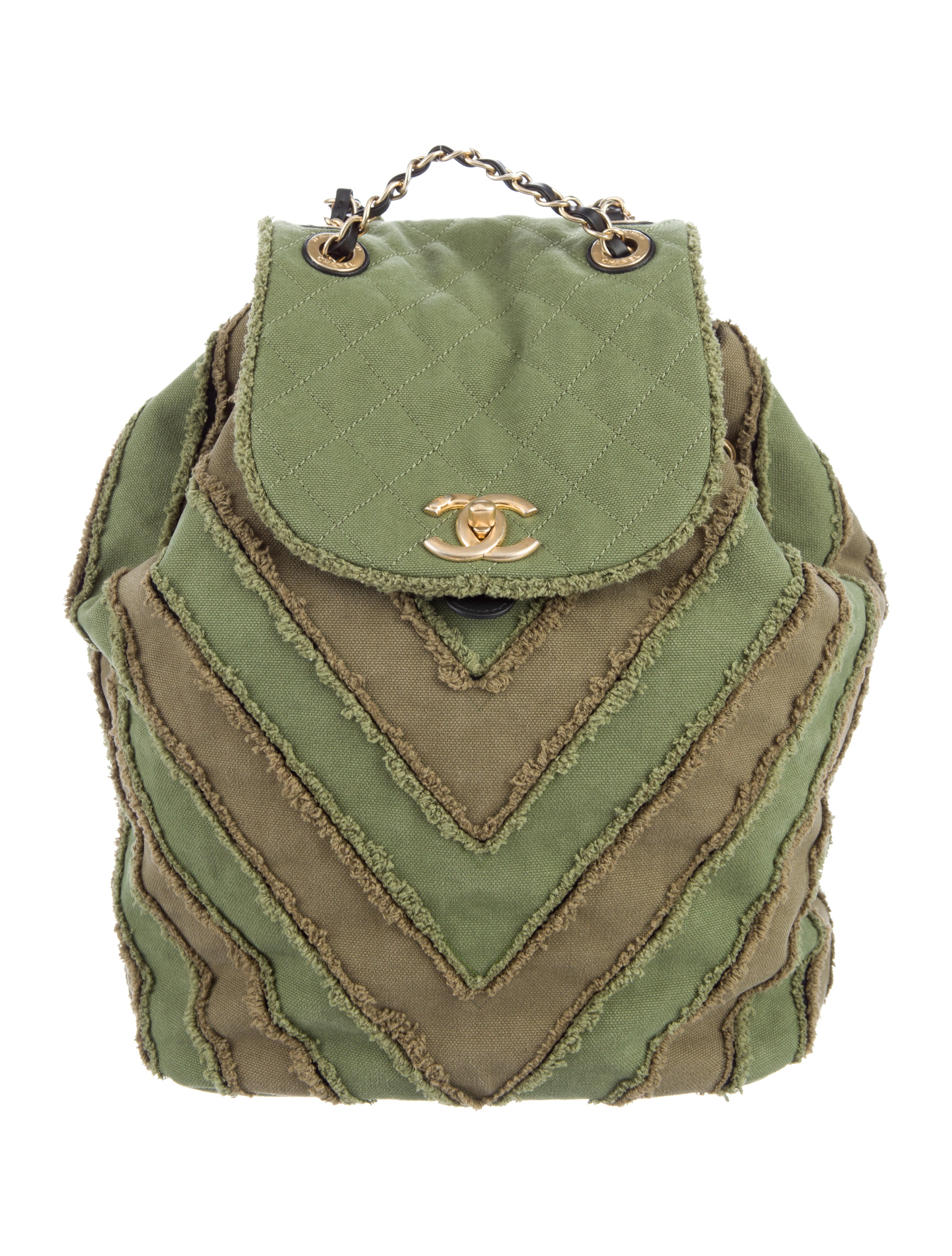 Chanel 2017 Canvas Twist Backpack w/ Tags - Handbags - CHA141993 | The ...