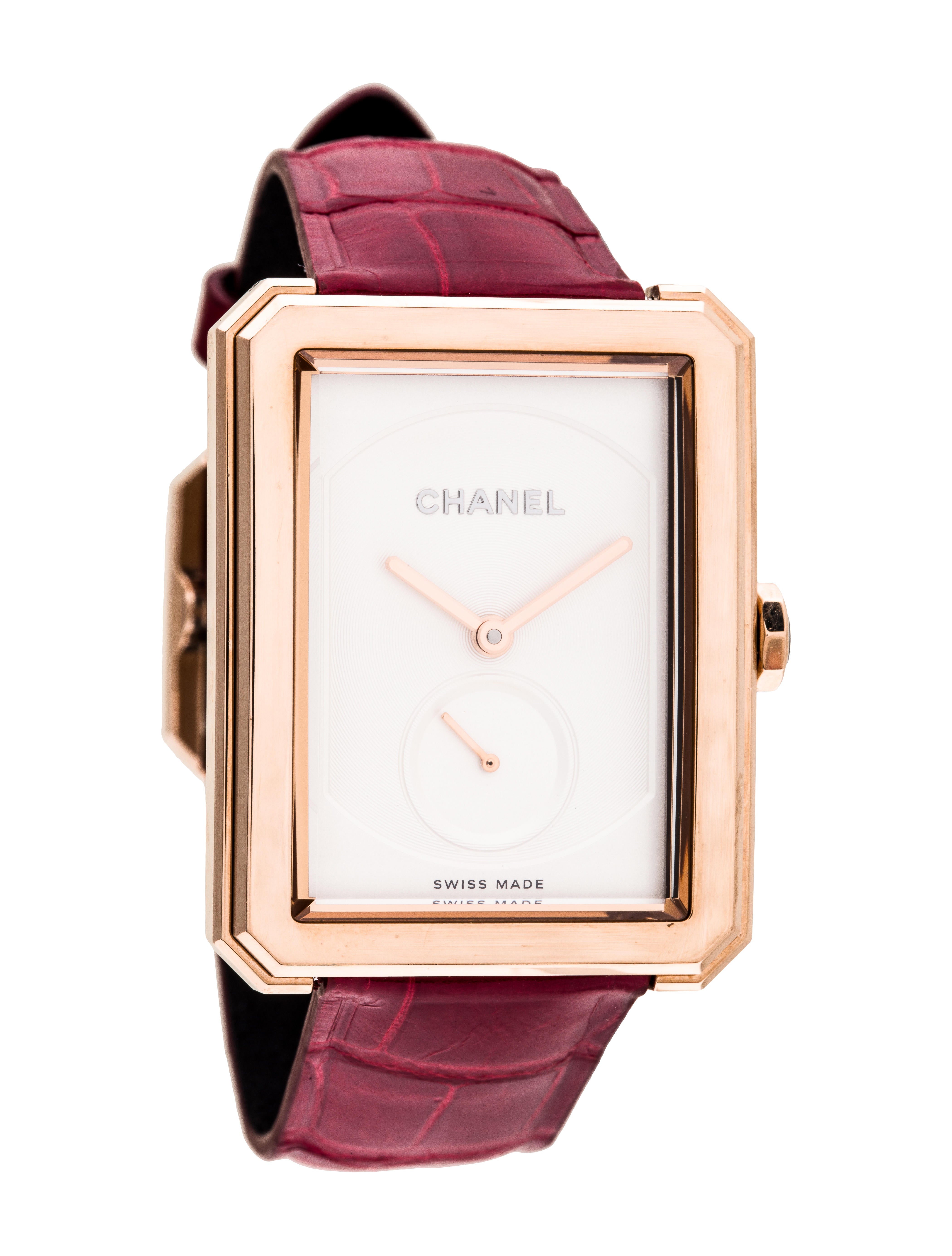 Chanel Boyfriend Watch - Strap - CHA145800 | The RealReal