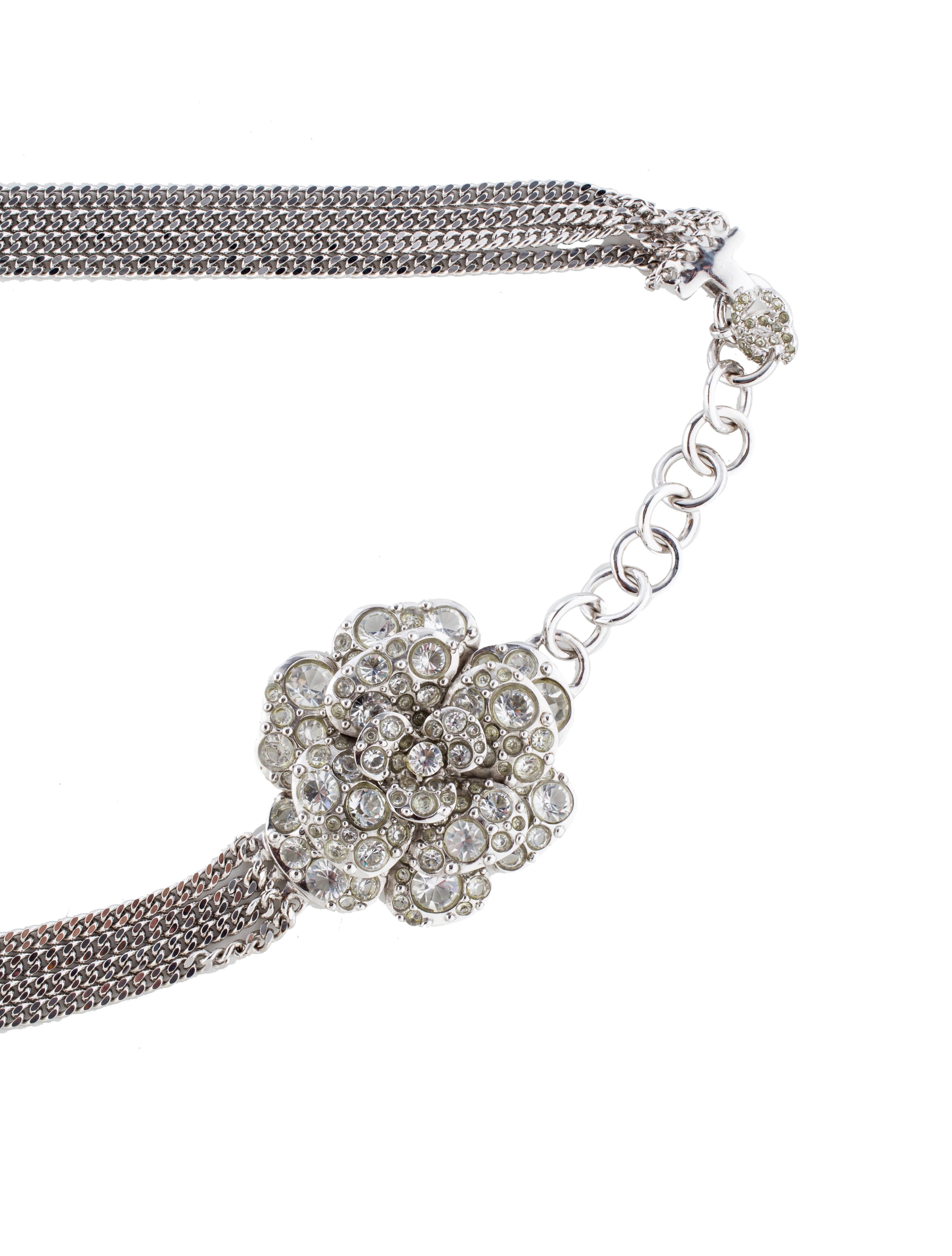 Chanel Crystal Chain-Link Waist Belt - Metallic Belts, Accessories ...