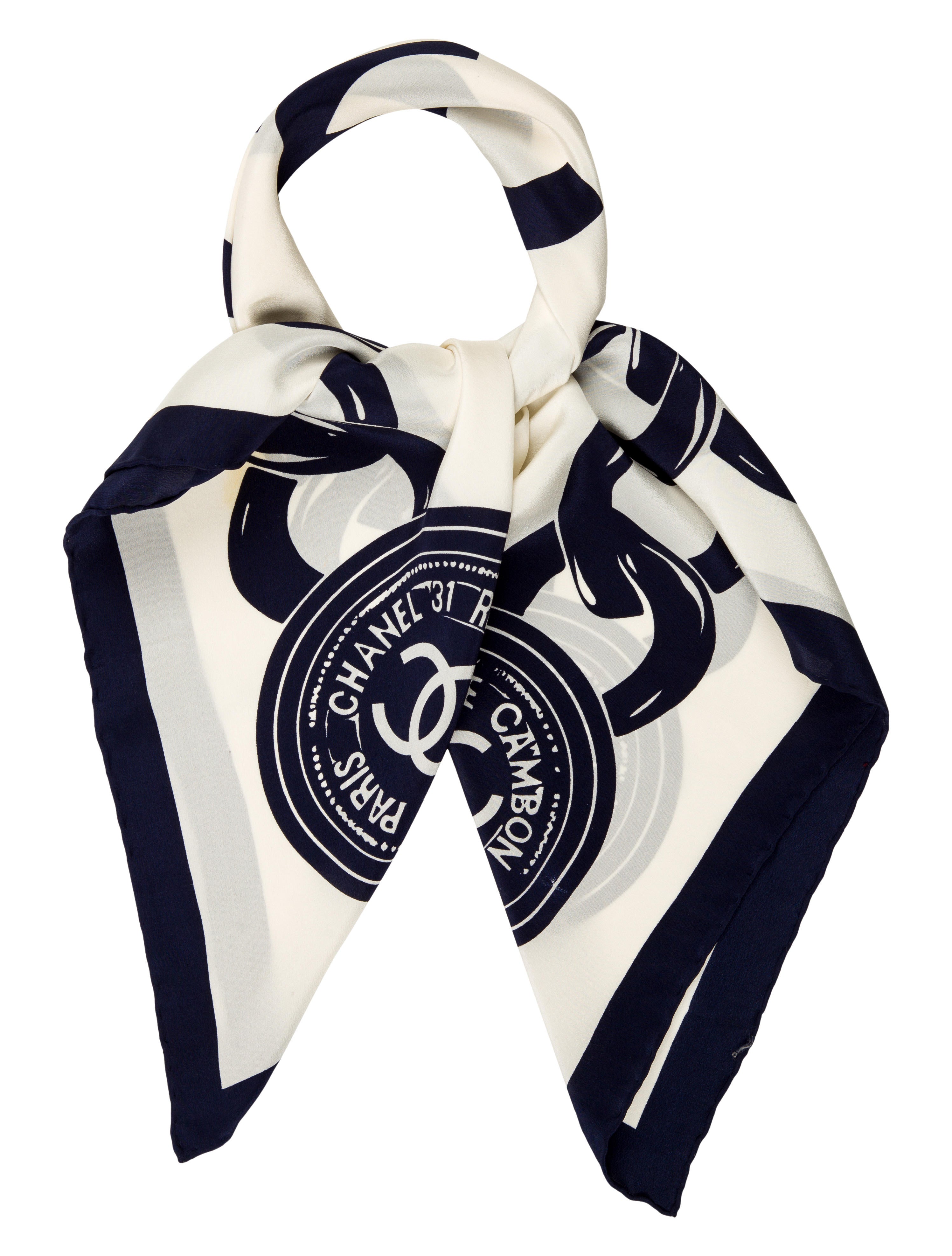 Chanel CC Square Scarf - Accessories - CHA159813 | The RealReal