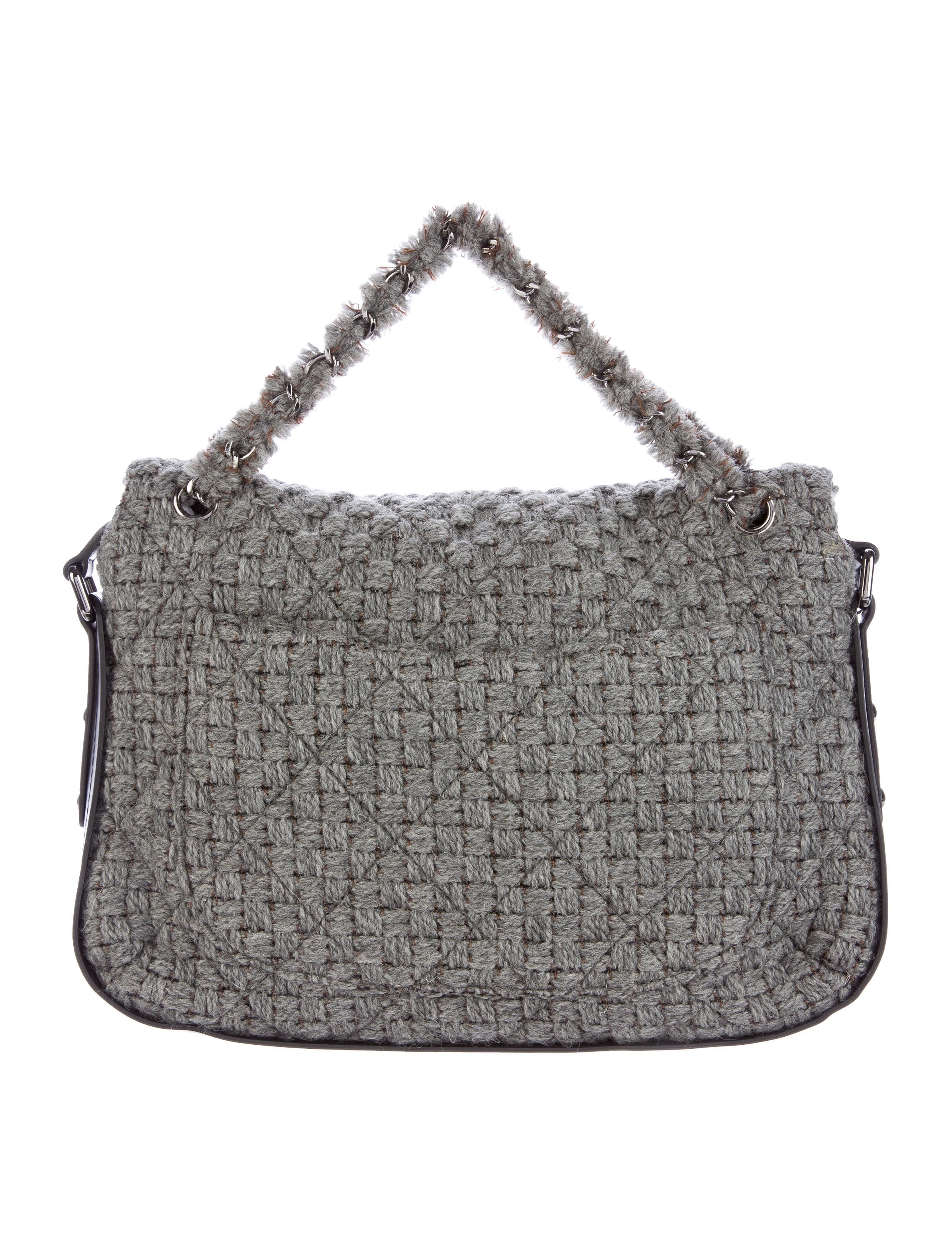 Chanel Quilted Wool Flap Bag - Handbags - CHA162407 | The RealReal