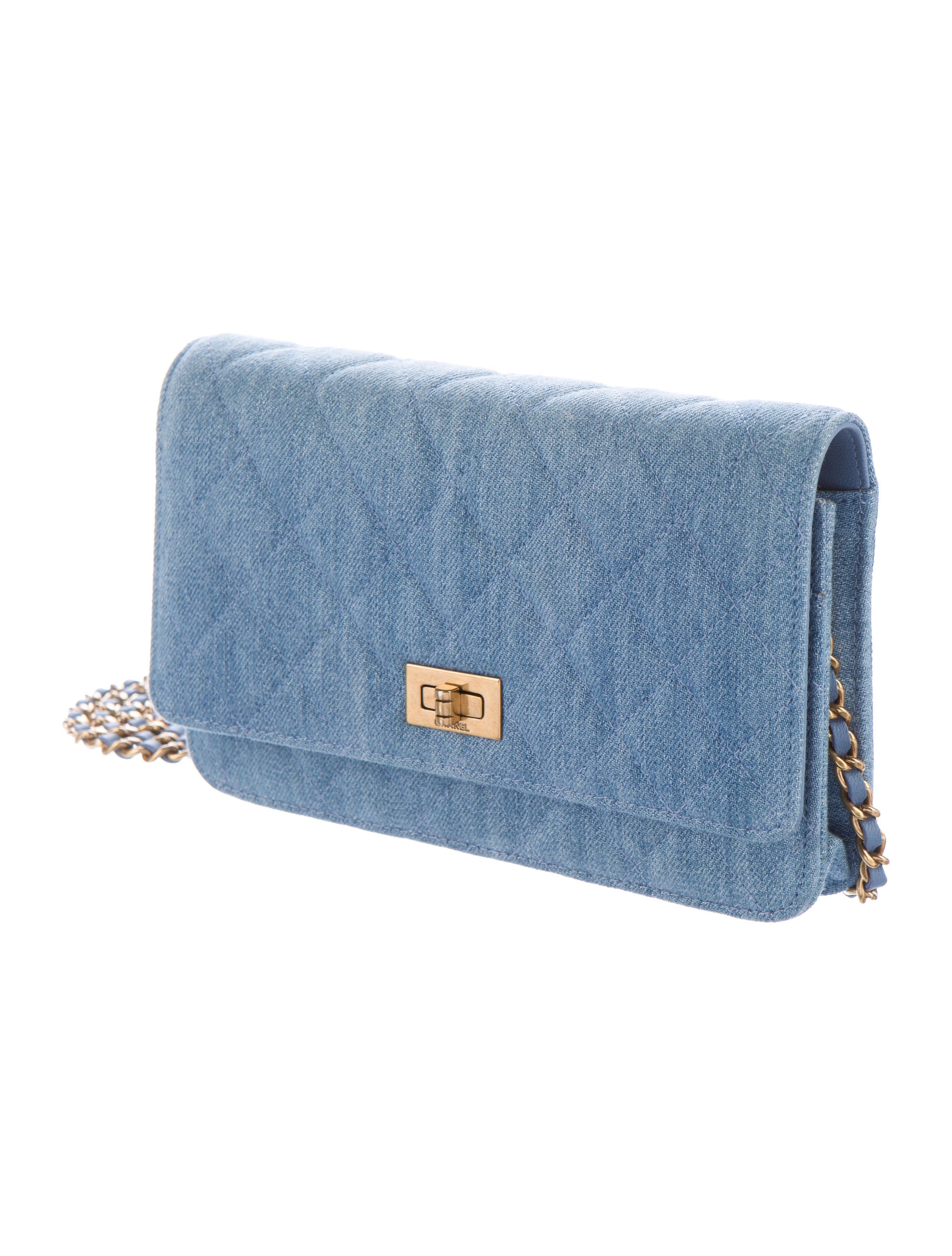 Chanel 2016 Denim Reissue Wallet On Chain - Accessories - CHA164530 ...