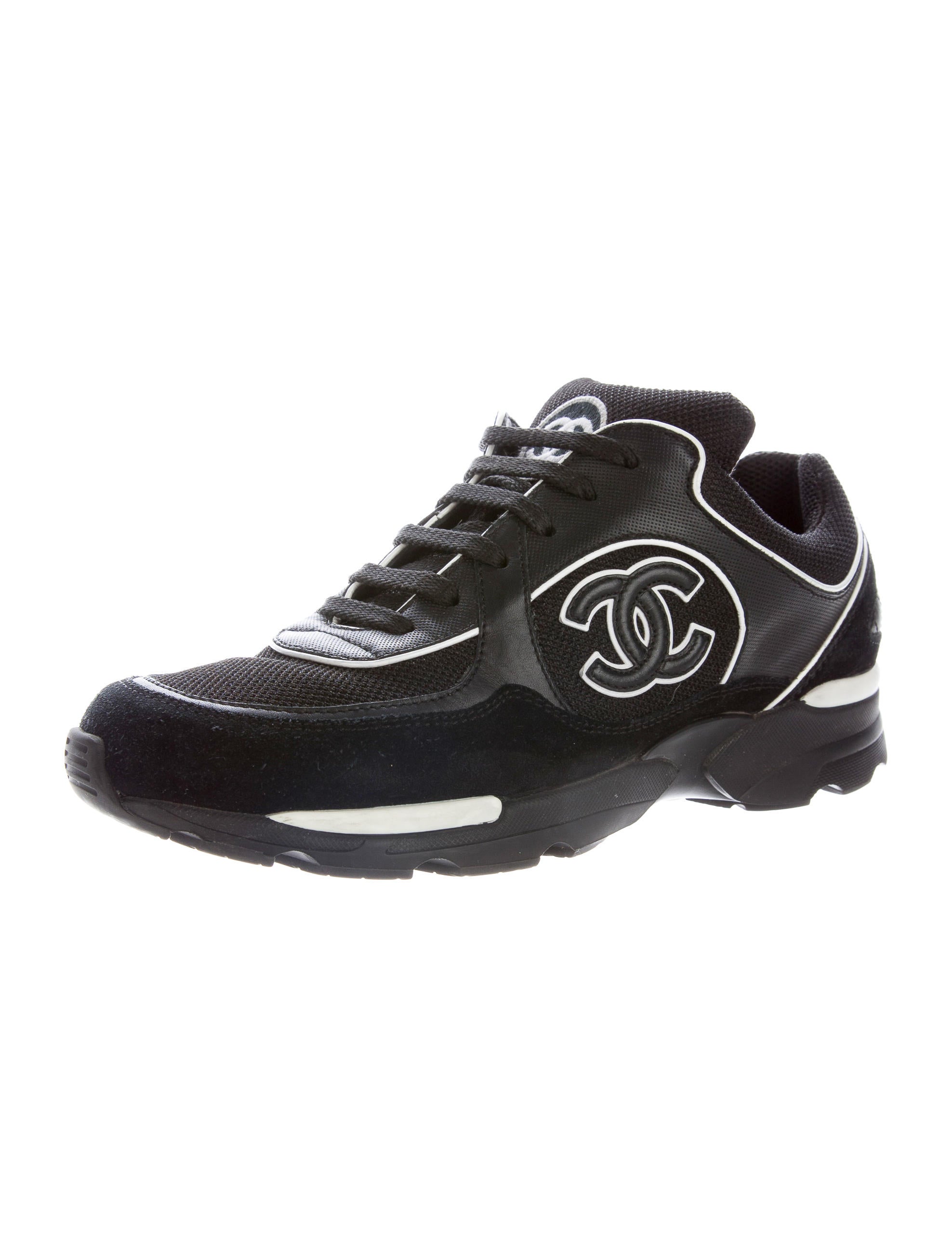 Chanel CC Tennis Sneakers - Black Sneakers, Shoes - CHA185511 | The ...