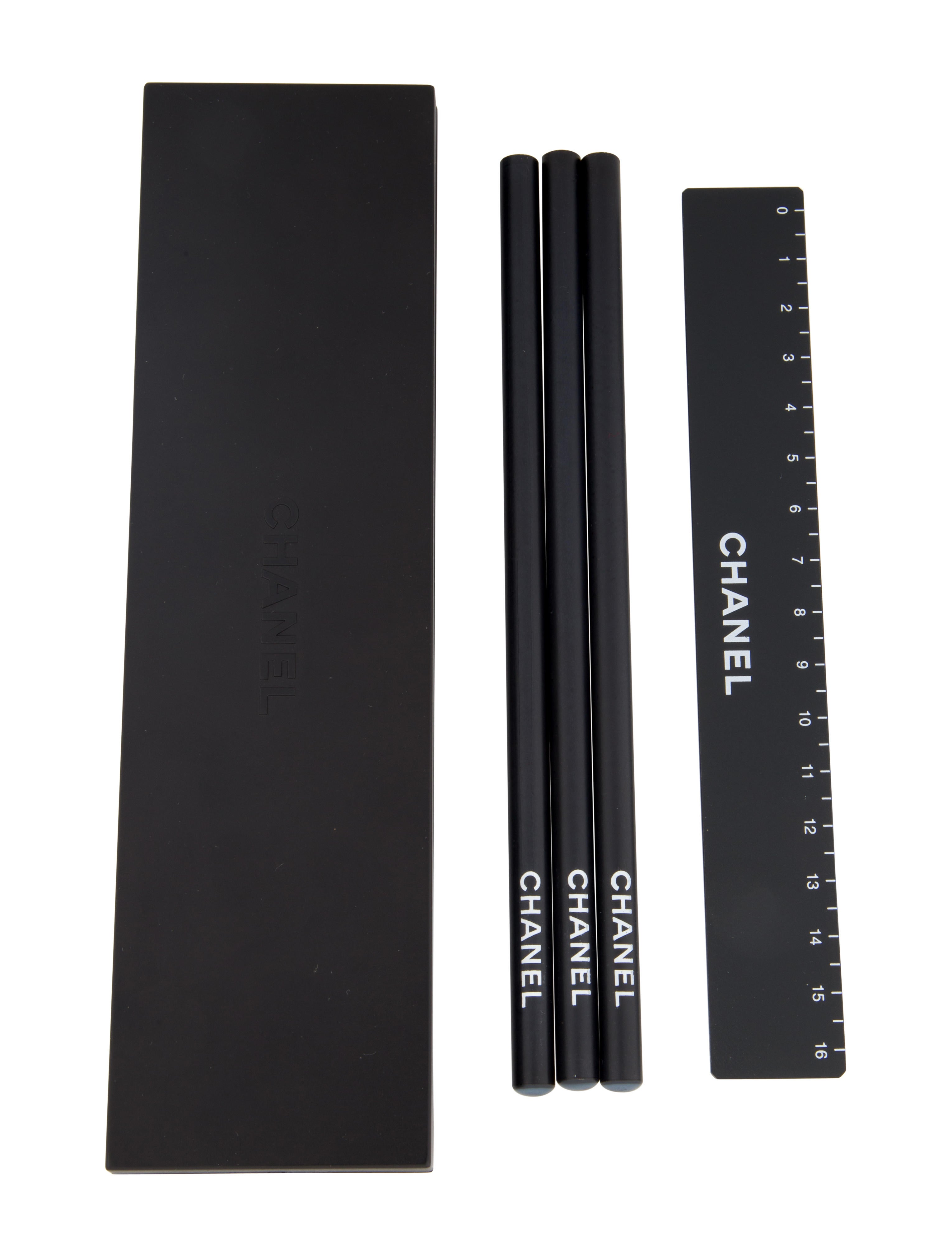 Chanel Pencil & Ruler Case - Decor & Accessories - CHA196702 | The RealReal