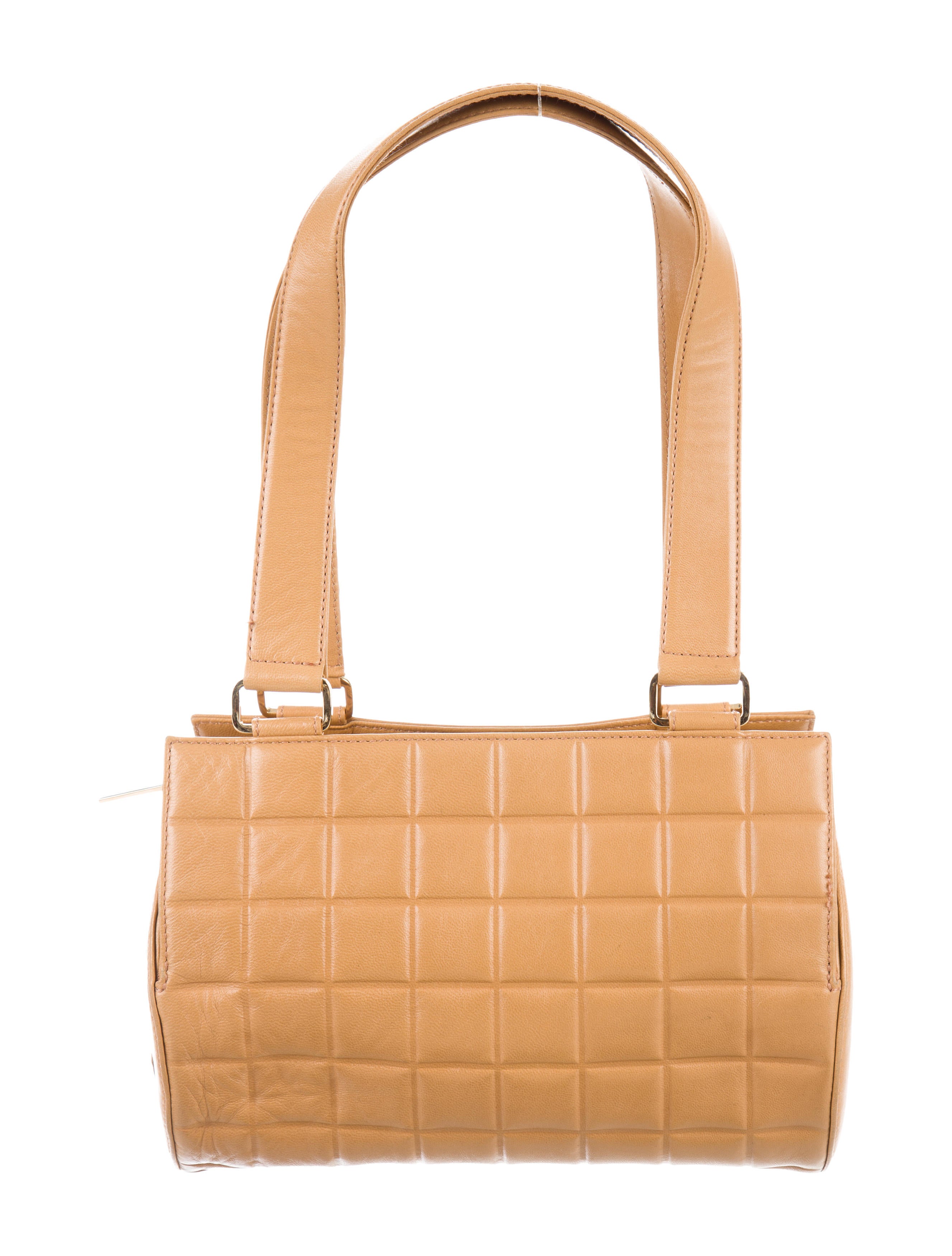 Chanel Chocolate Bar Barrel Bag - Handbags - CHA197889 | The RealReal