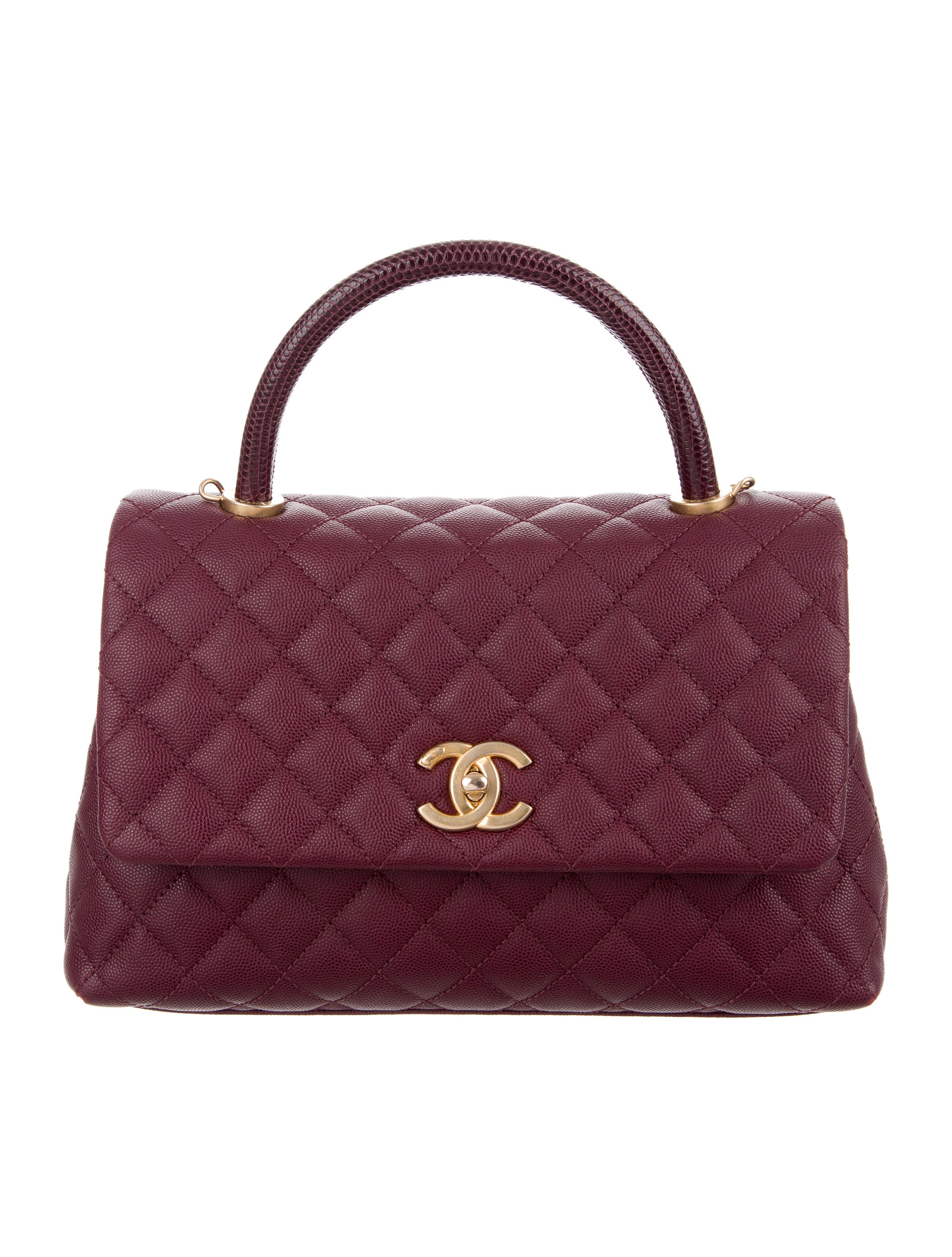 Chanel 2017 Small Coco Handle Bag - Handbags - CHA216770 | The RealReal